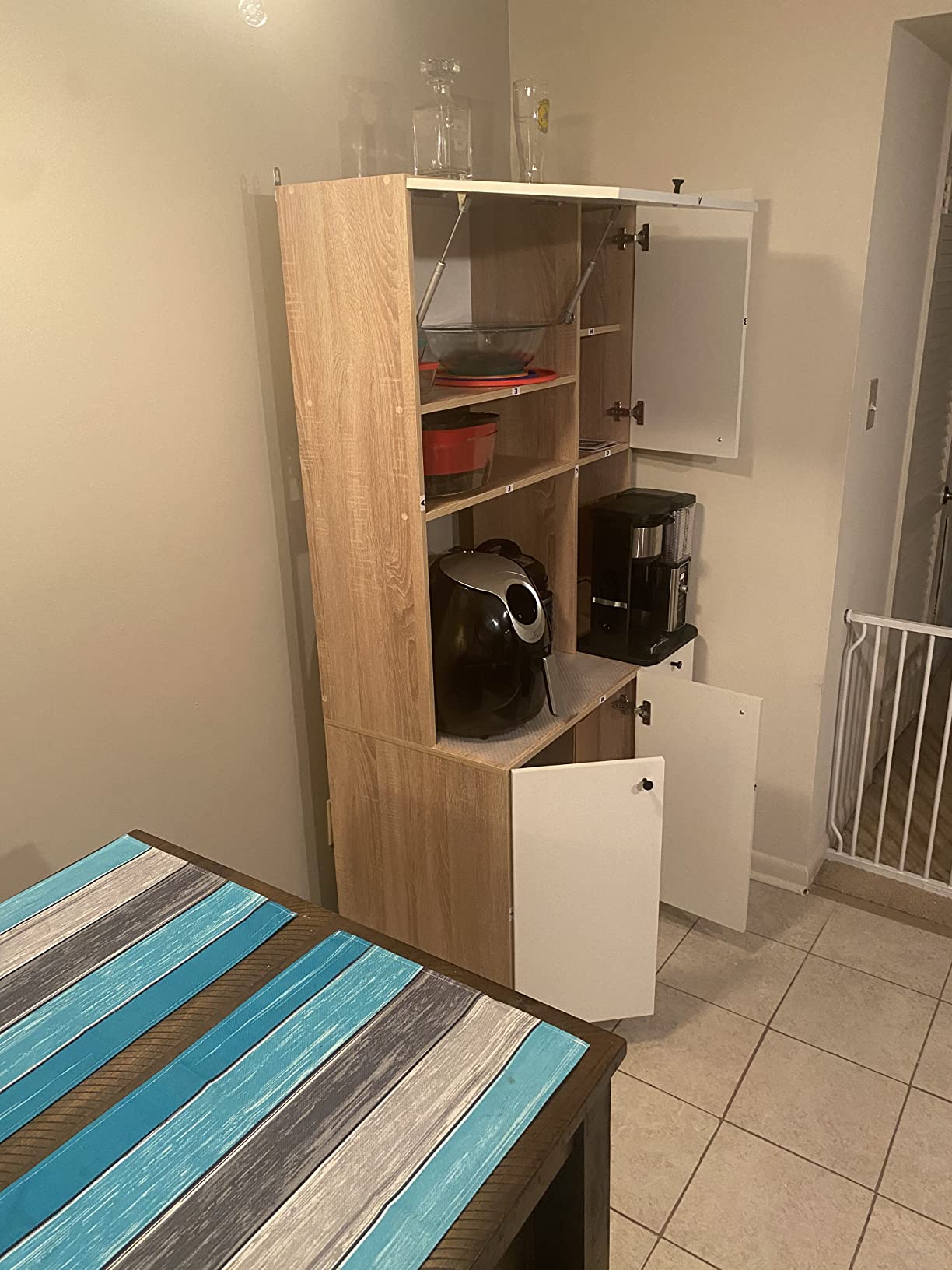 $30/mo - Finance Living Skog Large Kitchen Storage Cabinet – Kitchen ...