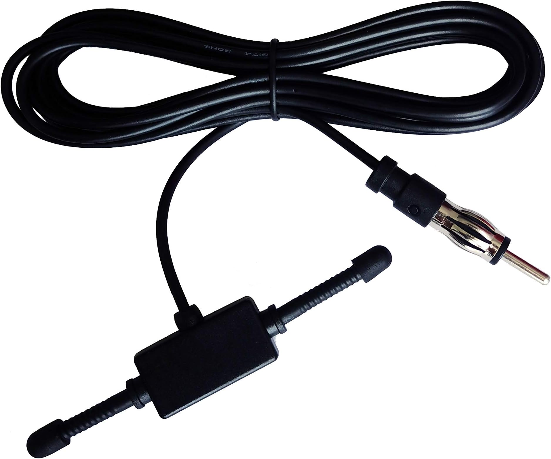 Amazon.com: Car Stereo FM AM Radio Antenna Hidden Adhesive Mount ...