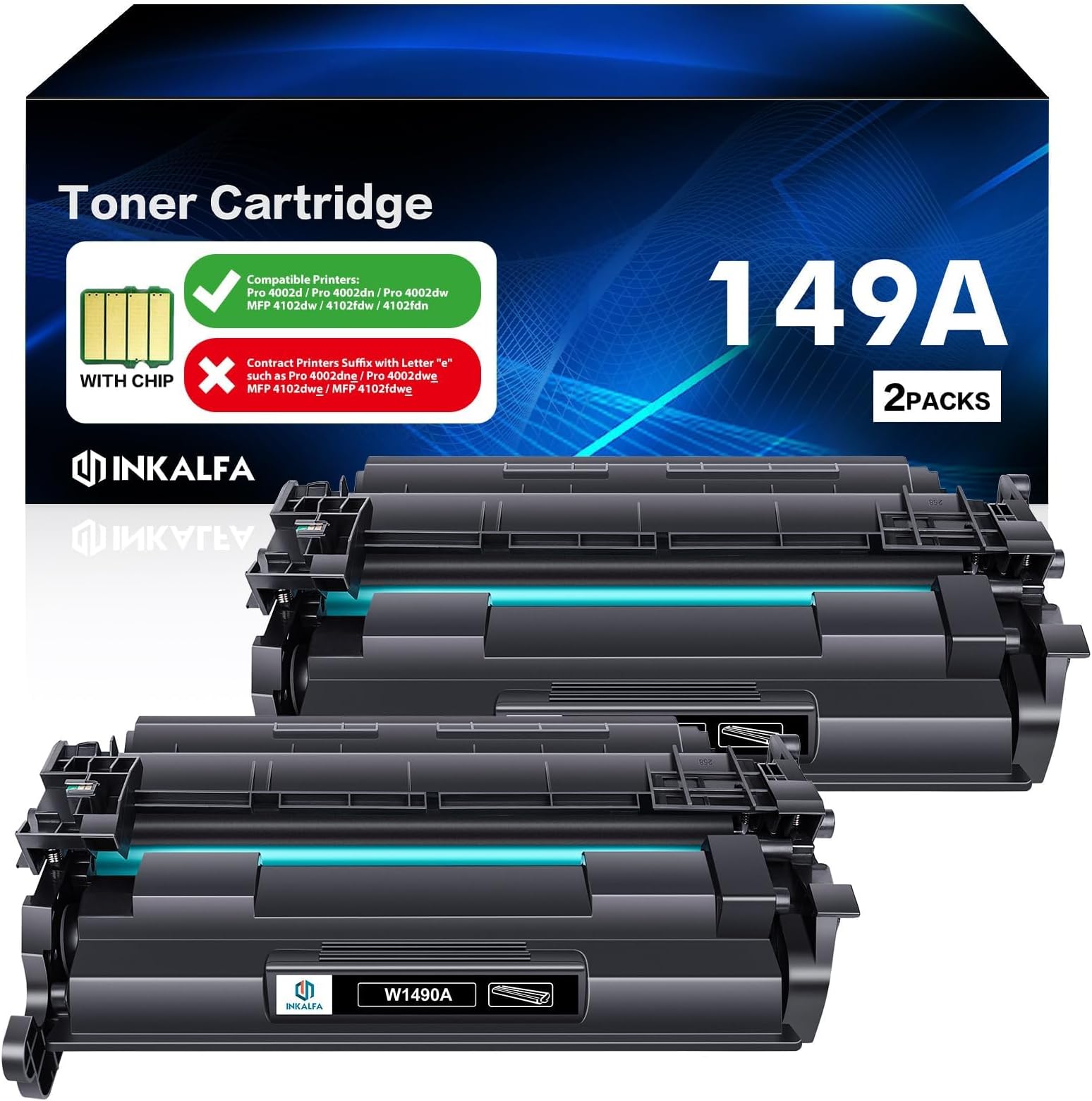 HP 149A W1490A, Cartuccia Toner Originale da 2900 Pagine, Compatibile ...