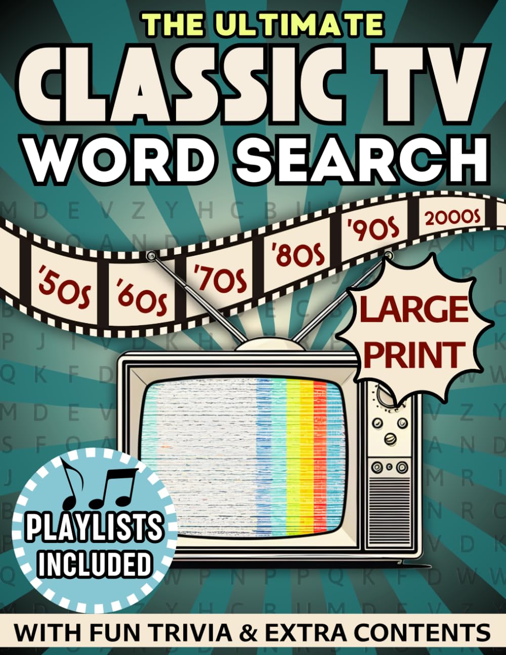 The Ultimate Classic TV Word Search: 2500+ Words & Fun Trivia from the ...