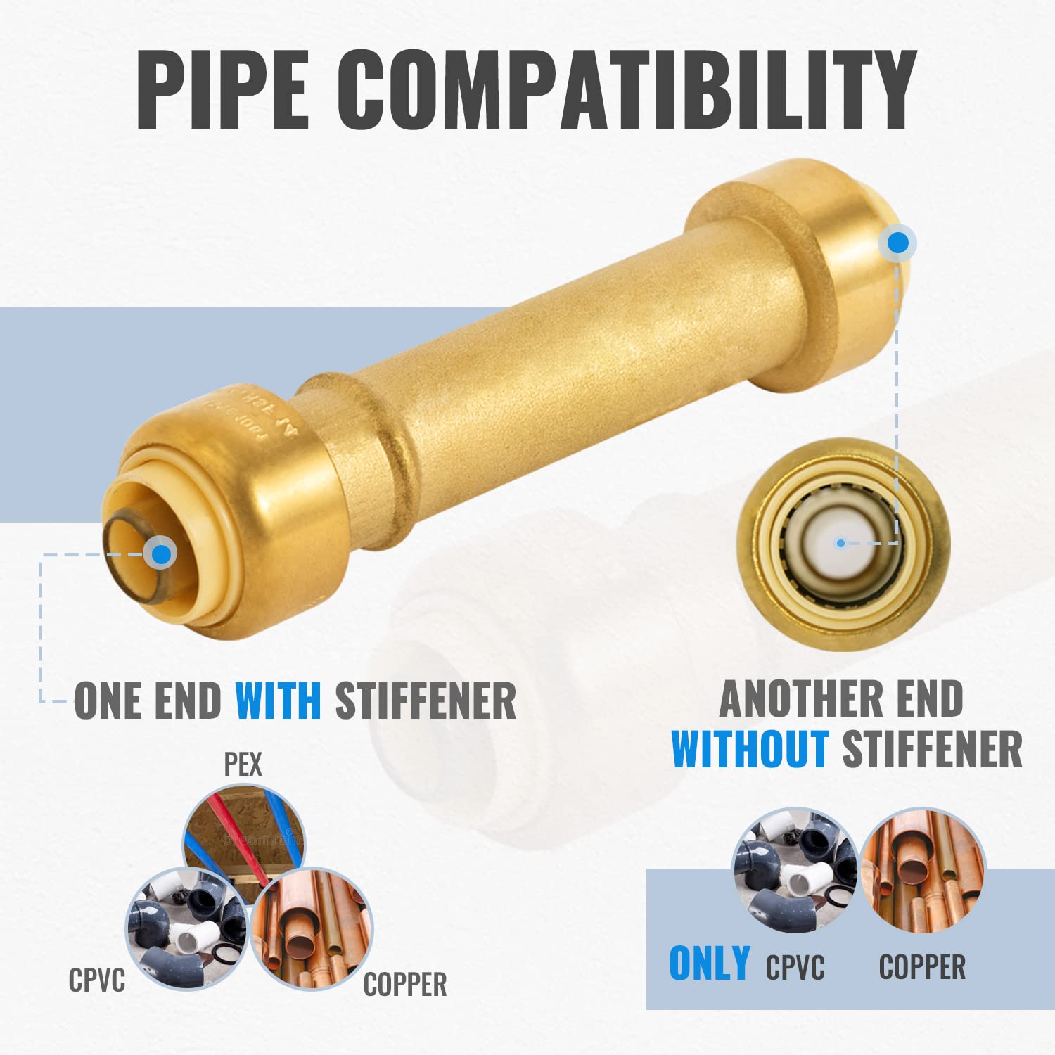 Snapklik.com : SUNGATOR 1/2 Inch Slip Coupling, Fatest Way For ...