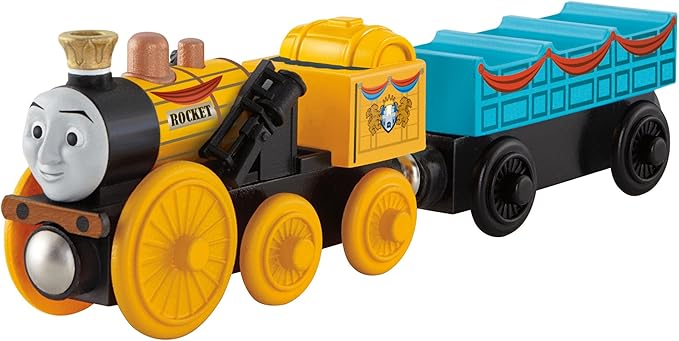 Amazon.com: Thomas & Friends Wooden Railway, Stephen Engine : Toys & Games
