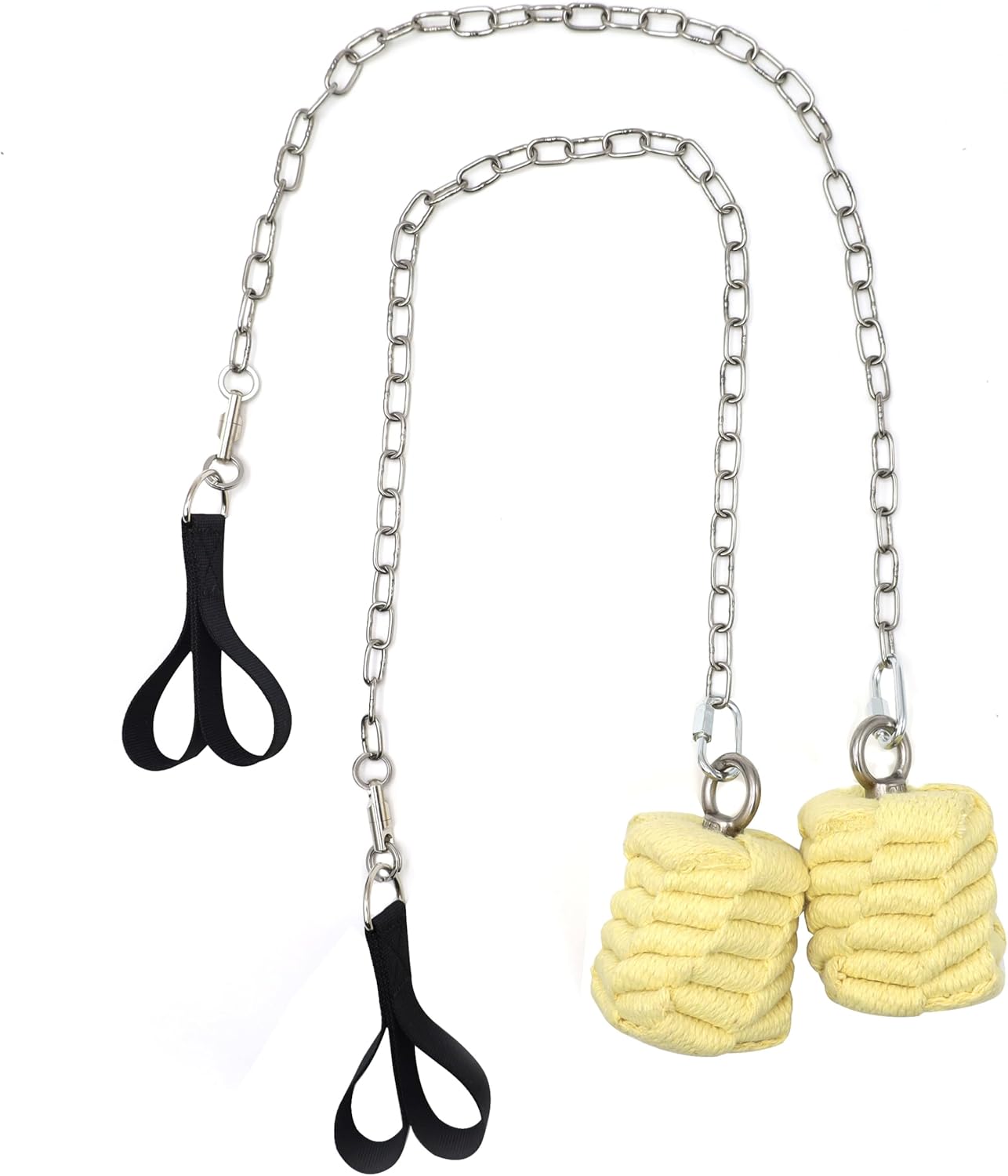 Amazon.com: PEHHAH Fire Poi Set – 2.95 Inch Woven Kevlar MoonBlaze ...