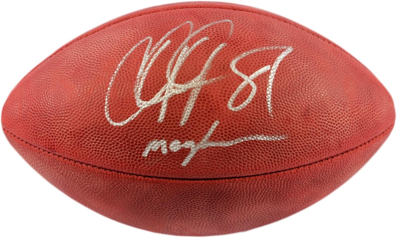 Calvin Johnson Signed Pro Bowl Football w/Megatron - JSA Certified ...