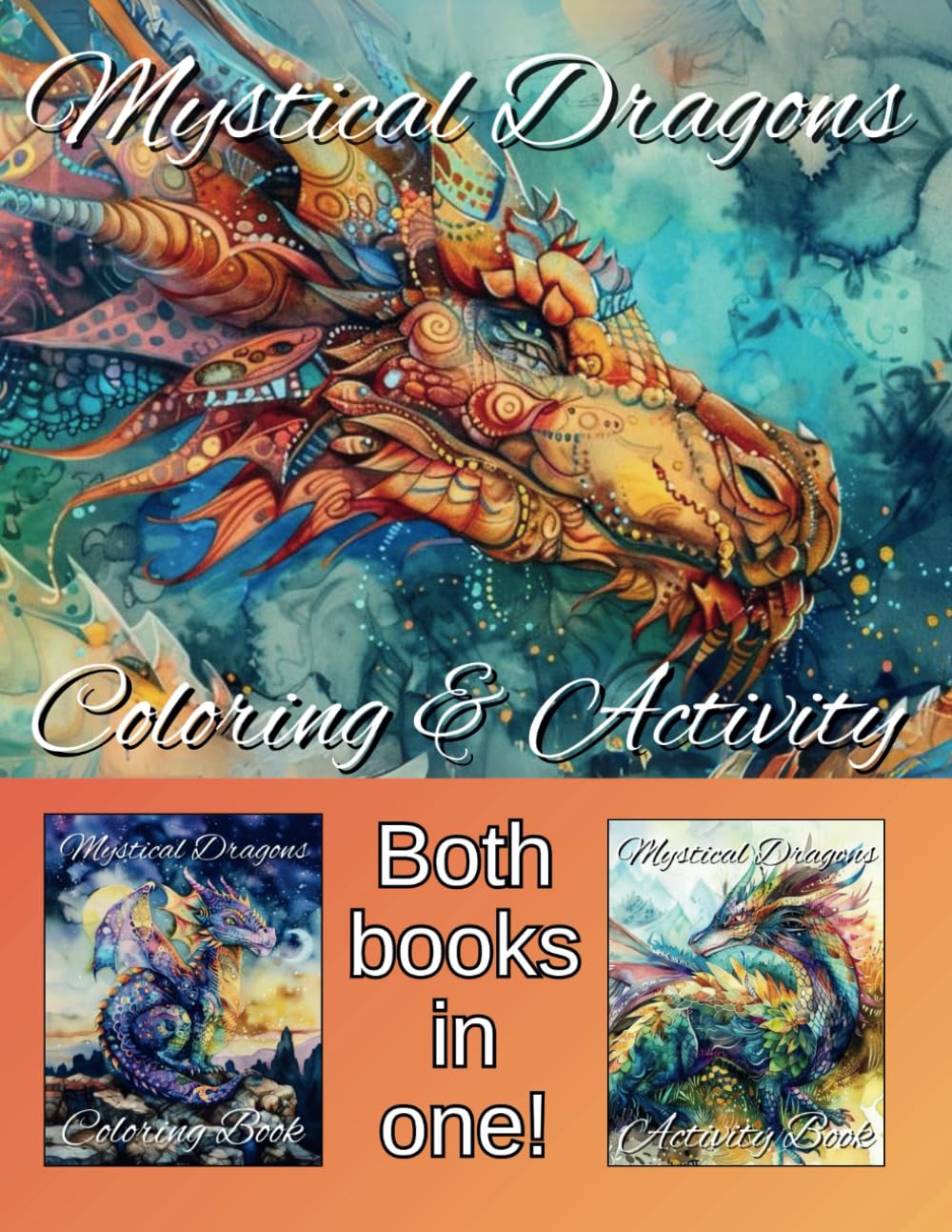 Amazon.com: Mystical Dragons Fantasy Fun Bundle: Beautiful Detailed ...