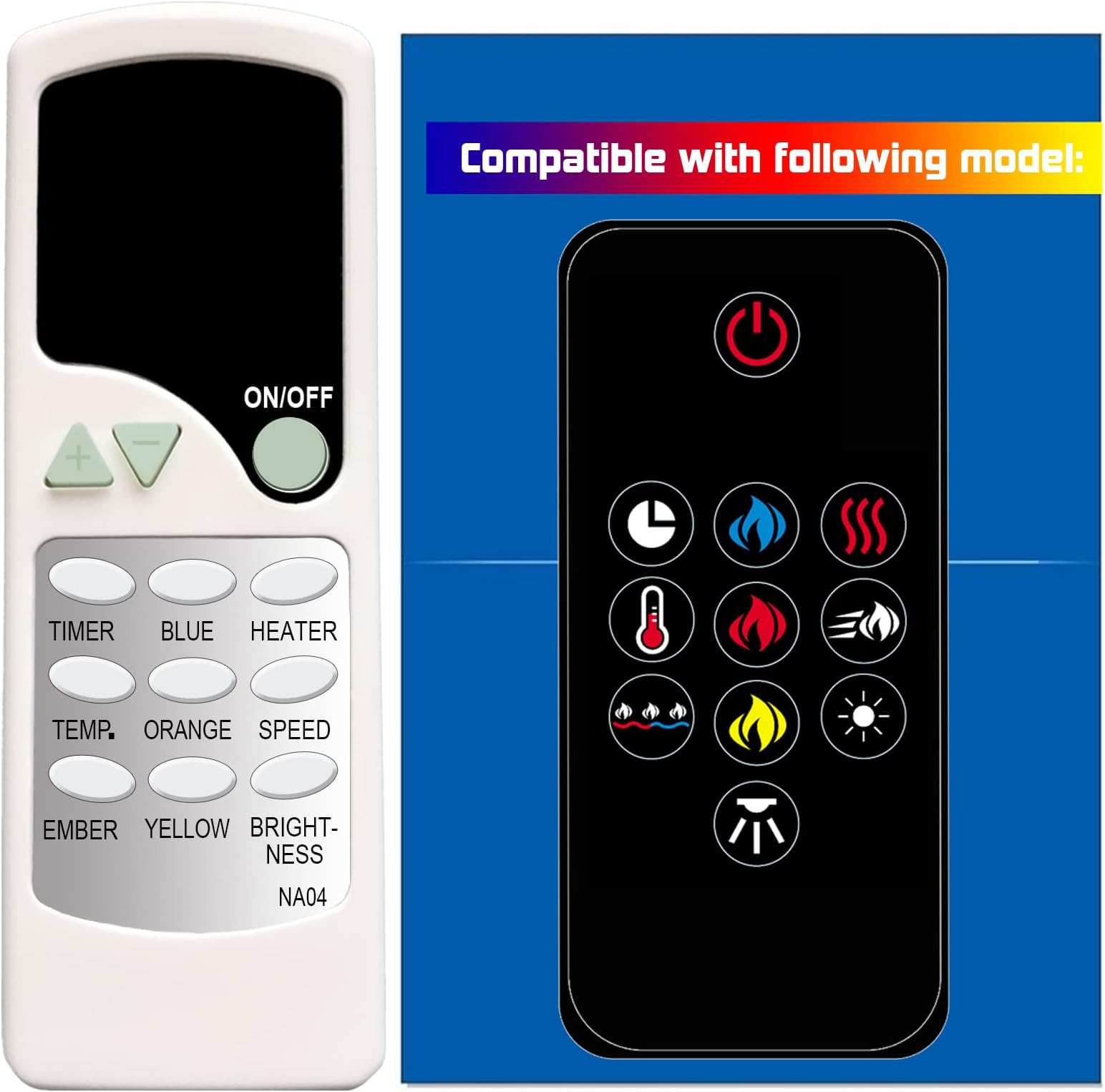 Amazon.com: Replacement for Napoleon Fireplace Heater Remote Control ...