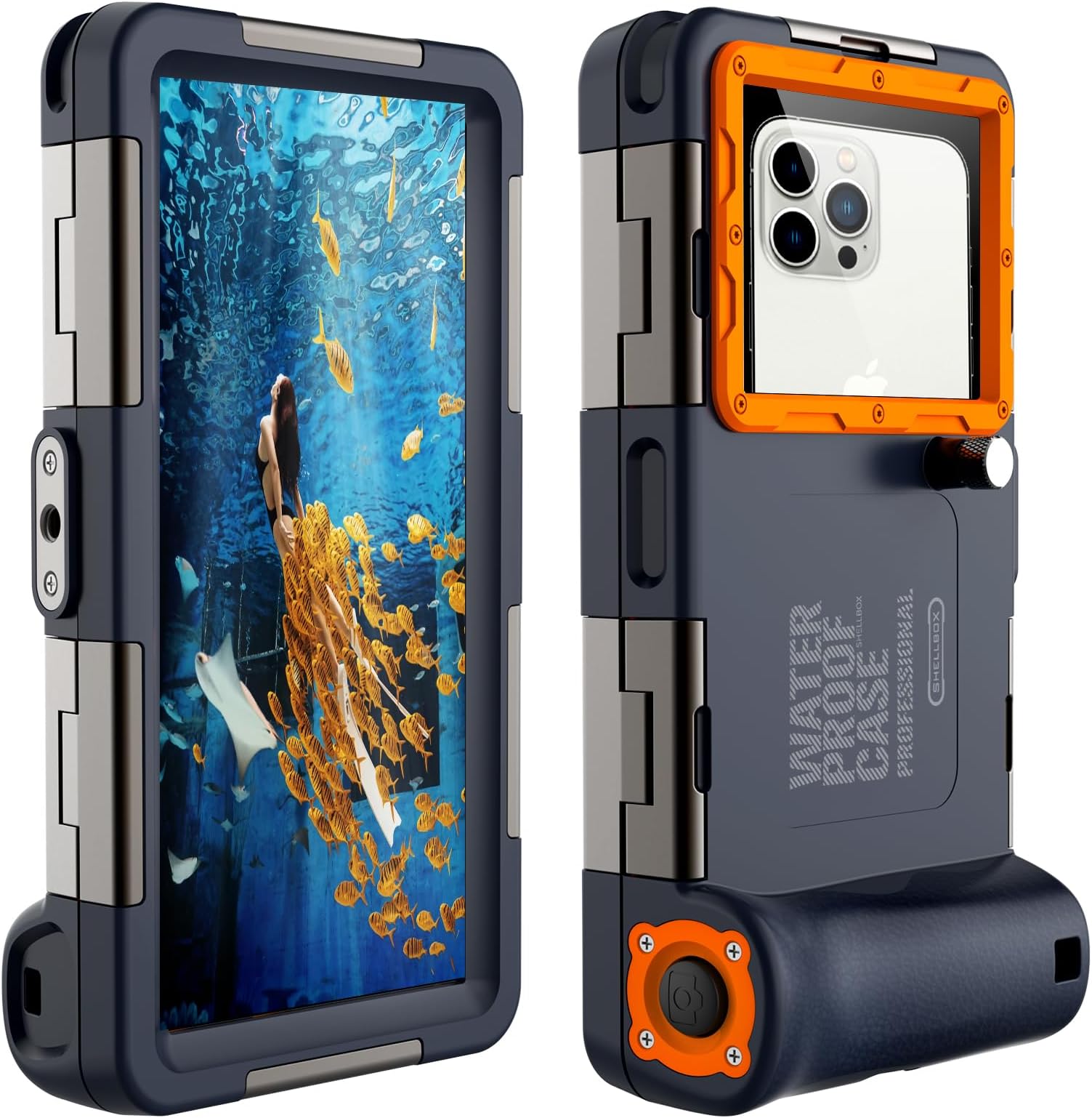 Amazon.com: Underwater Snorkeling Diving Phone Case for iPhone 16/15/14 ...