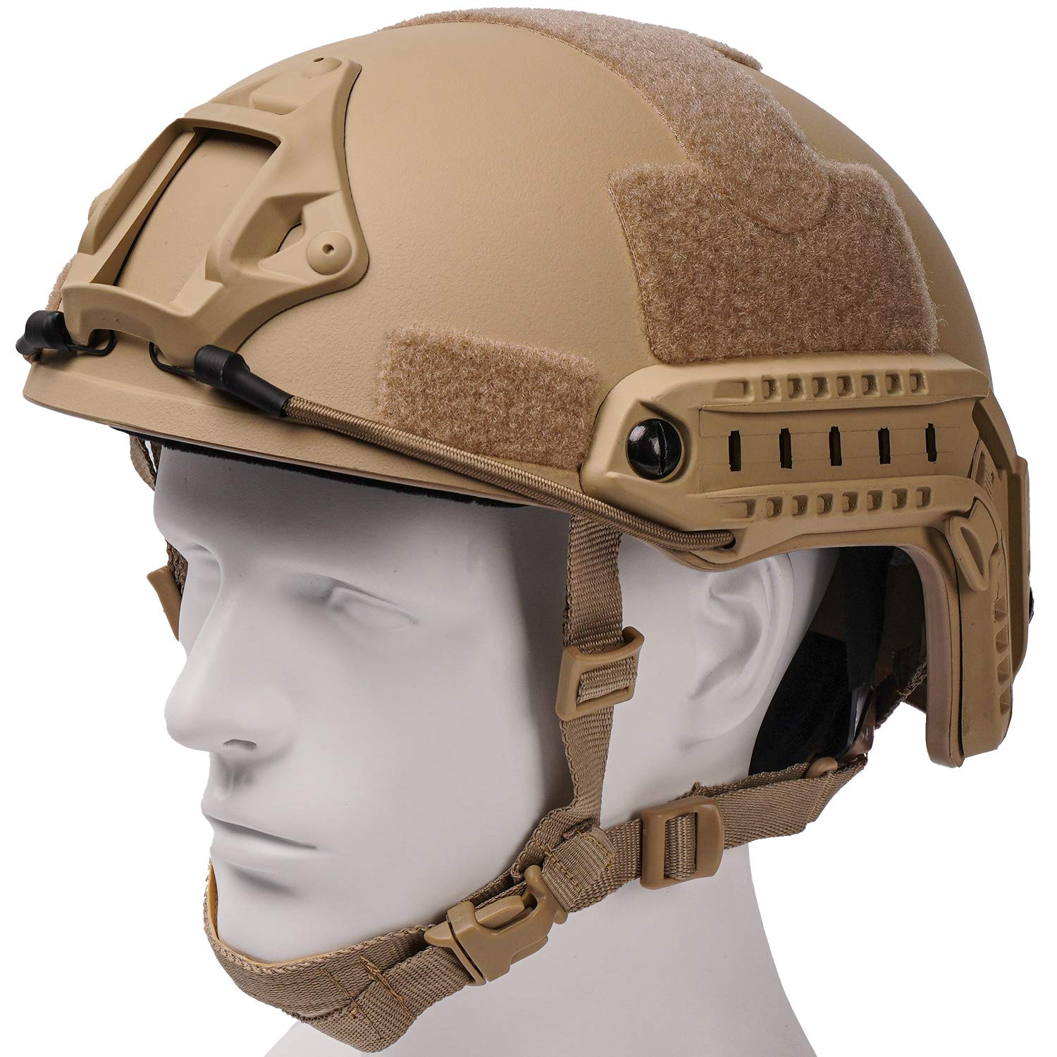 Buy Airsoft MH Helmet Adjustable Fast Base Jump Helmet ABS Helmet for ...