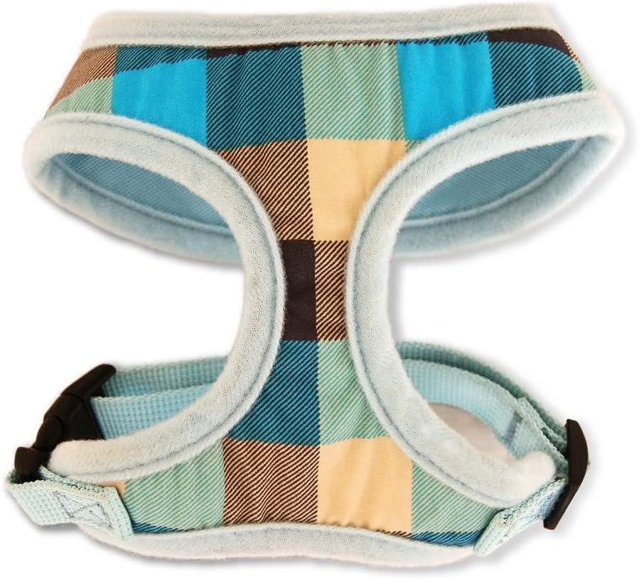 Stinky G Sommer Blau Kariert Hundegeschirr #10 - S : Amazon.de: Haustier
