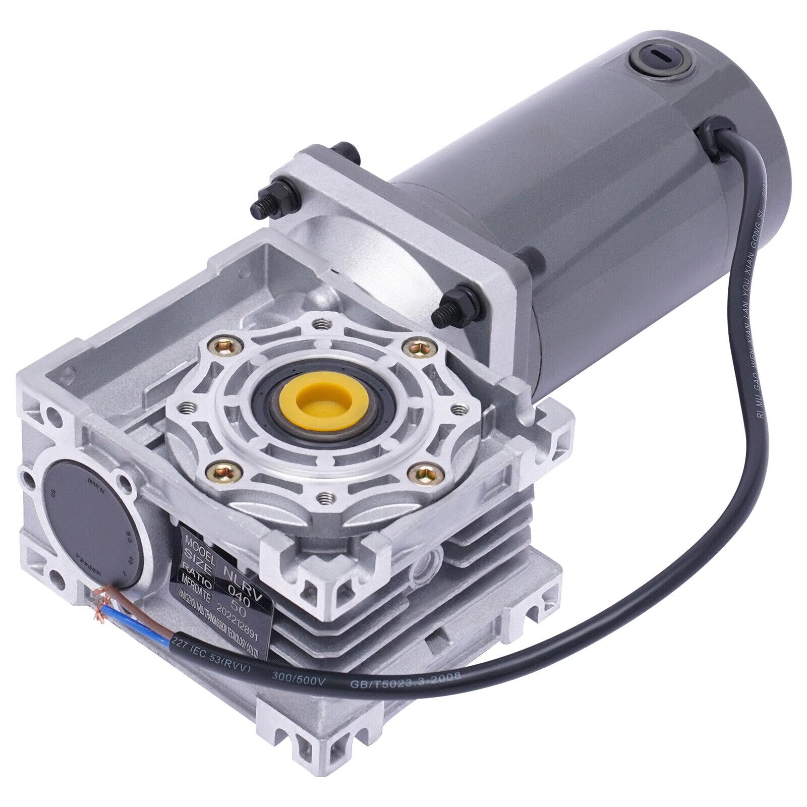 Snapklik.com : Electric Gear Motor 120W DC 24V Worm Gear Reducer ...