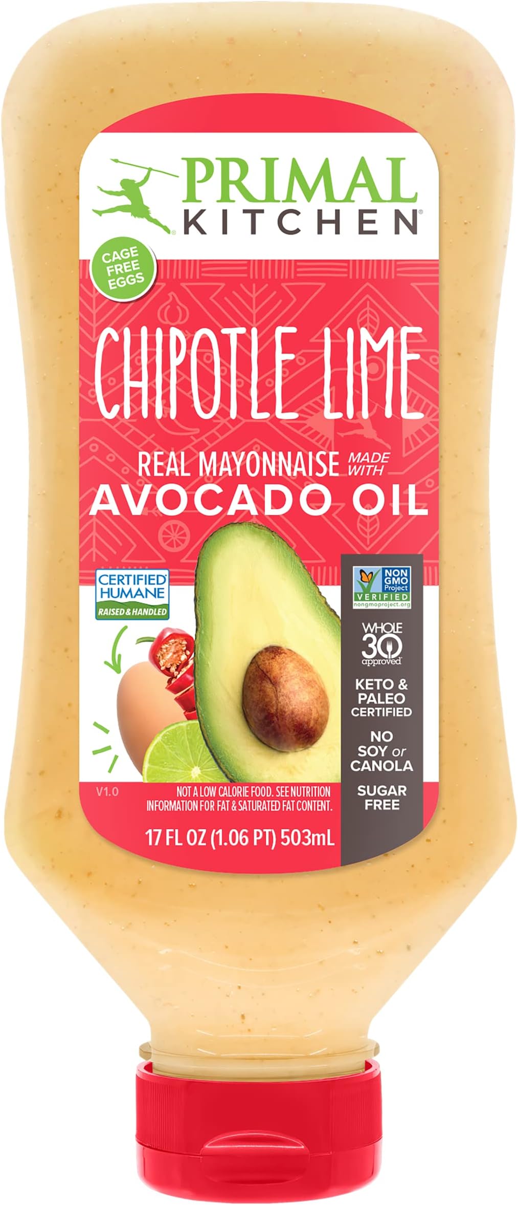 Amazon.com : Primal Kitchen Squeeze Chipotle Lime Mayo made with ...