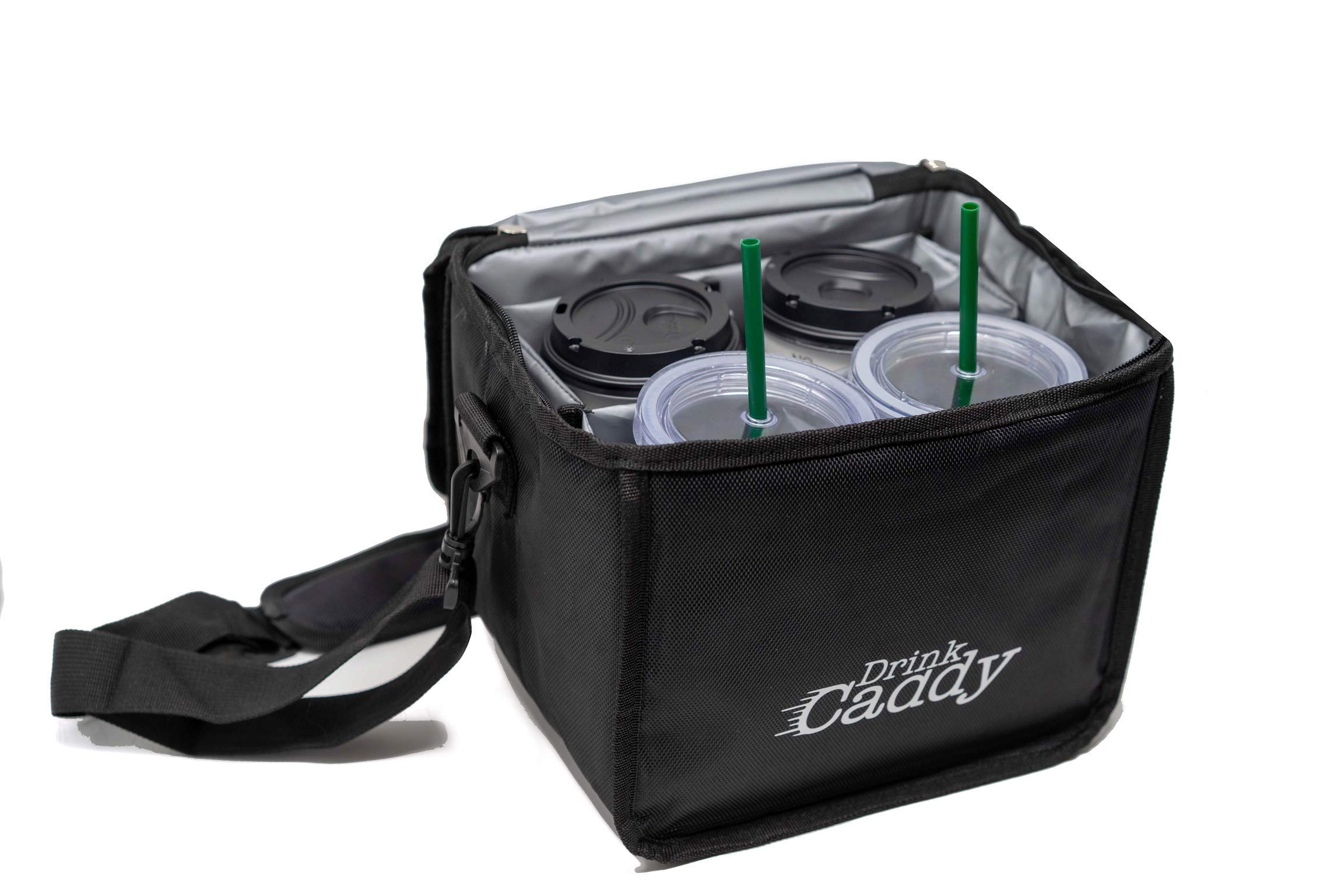 Snapklik.com : Drink Caddy Insulated Portable Drink Carrier - Reusable ...