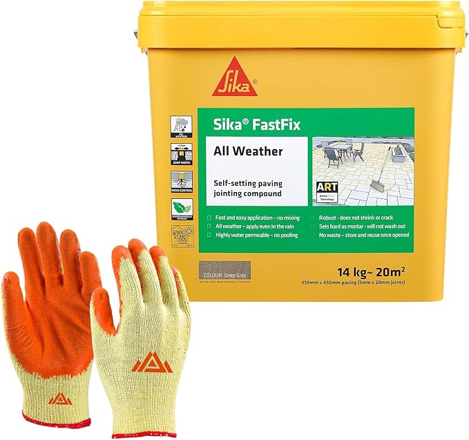 Sika Fast Fix All Weather-Ready to Use, Self-Setting Paving Jointing ...