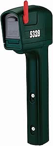 Amazon.com: Step2 533000 MailMaster Trimline Plus Mailbox, Spruce ...