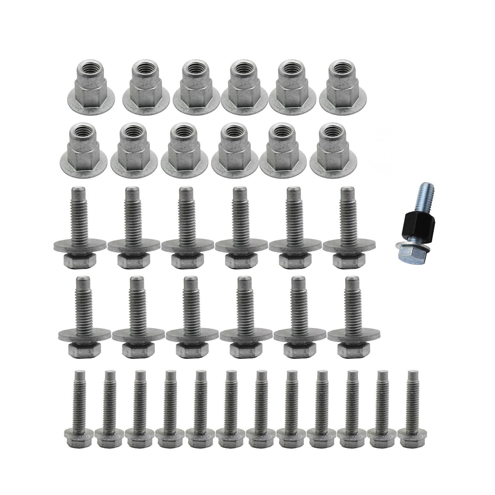 Amazon.com: Tubular Side Step Mounting Hardware Kit For 2013-2019 RAM ...