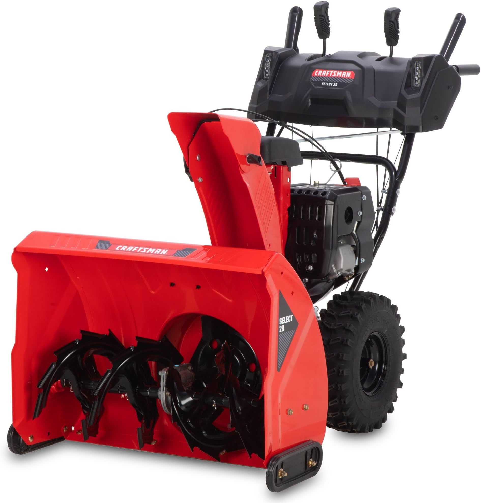 Amazon.com : Husqvarna 967343901 Two Stage Lawn Tractor Mounted Snow ...