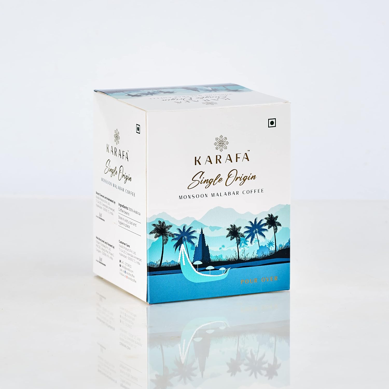 Karafa Single Origin - Monsoon Malabar Coffee | Pack of 10 | Pour Over ...