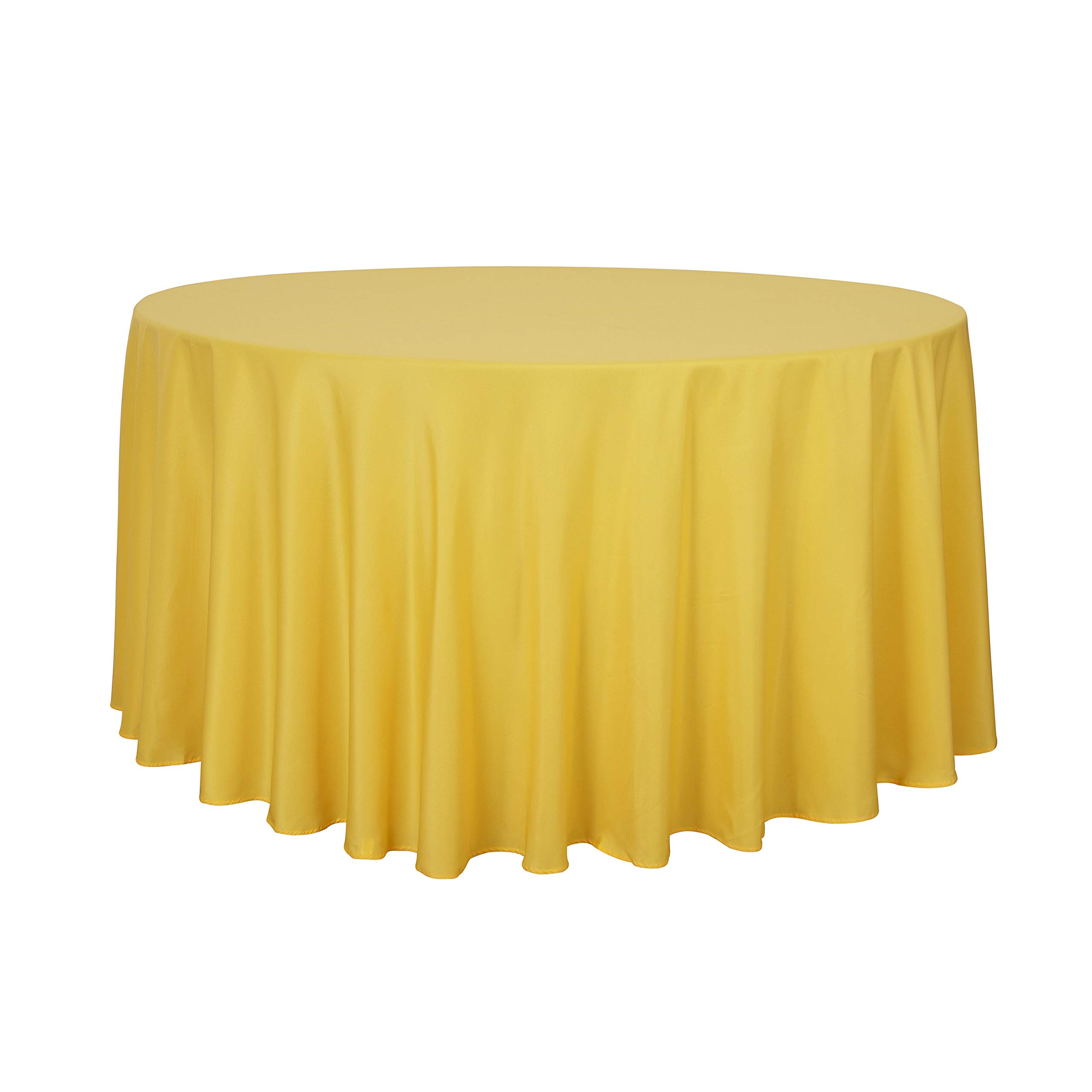 Amazon.com: sancua Round Tablecloth - 108 Inch - Water Resistant Spill ...