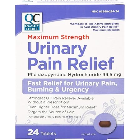 Amazon.com: Uristat Ultra UTI Pain Relief Tablets, Fast Urinary Tract ...