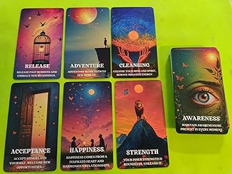 Amazon.com: GZXINKE Cosmic Oracle Cards, Universe Message Oracle Cards ...