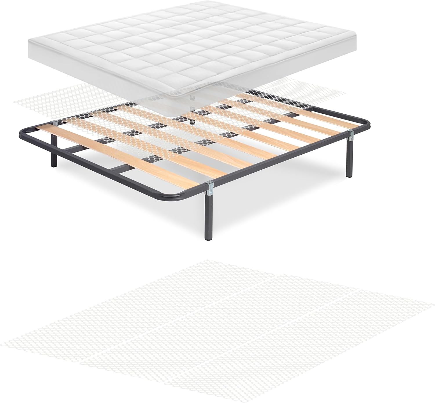 Amazon.com: HOMBYS Breathable Bunkie Board, Roll Up & Cuttable Bunkie ...