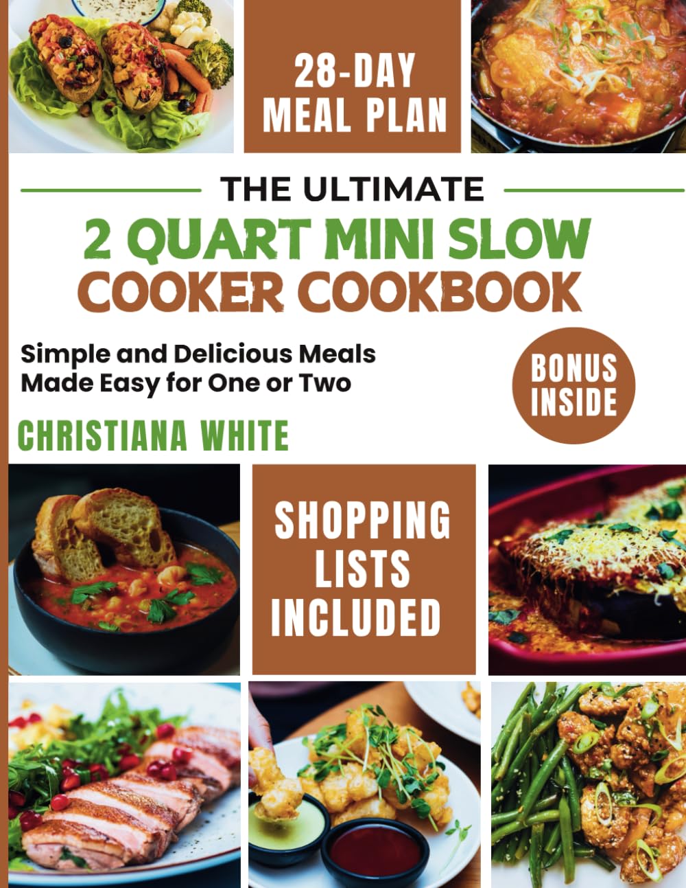 THE ULTIMATE 2 QUART MINI SLOW COOKER COOKBOOK: Simple and Delicious ...
