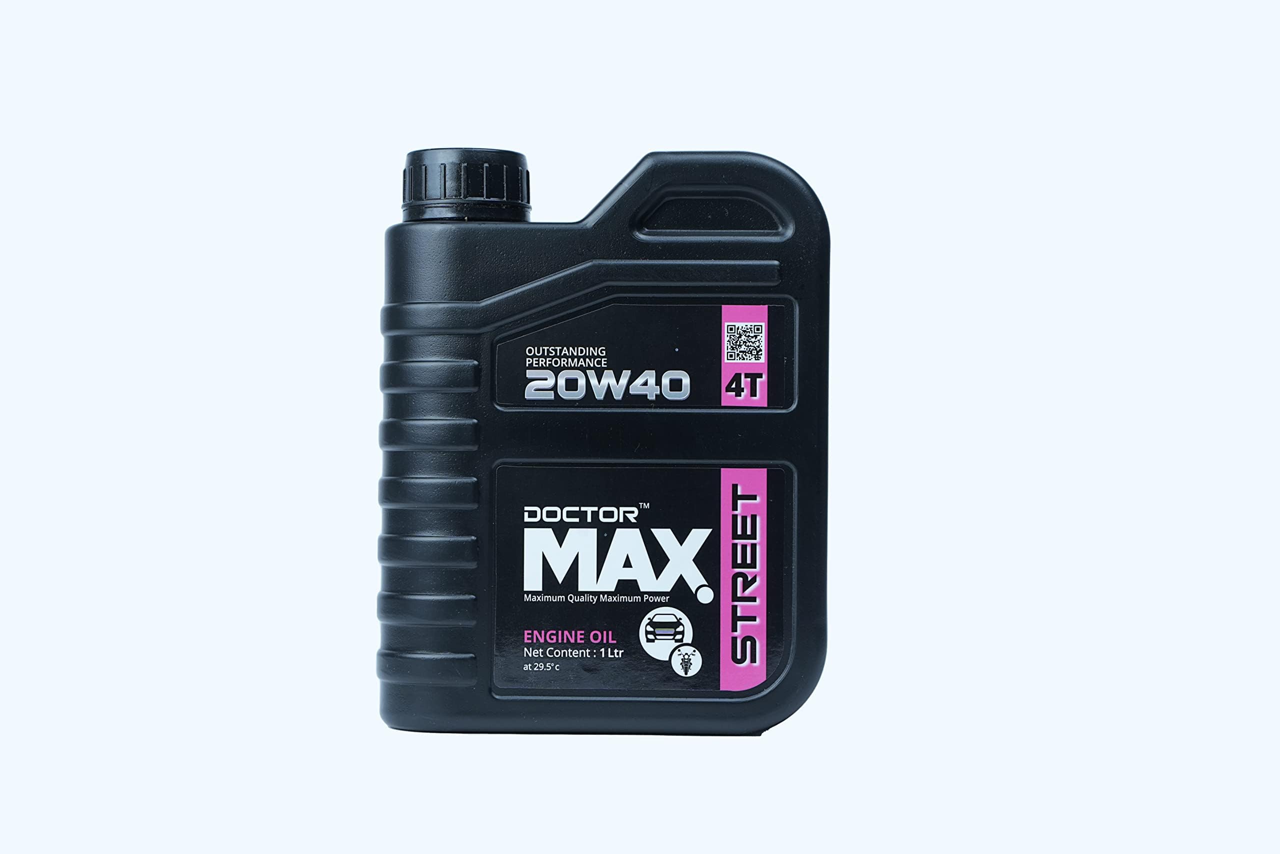 DOCTOR MAX STREET 20W-40 API SJ/JASO MA 4T Semi-Synthetic Engine Oil ...