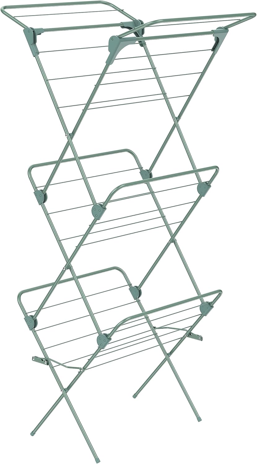 Collapsible Clothes Drying Rack - Foldable Laundry Rack for Air Drying ...