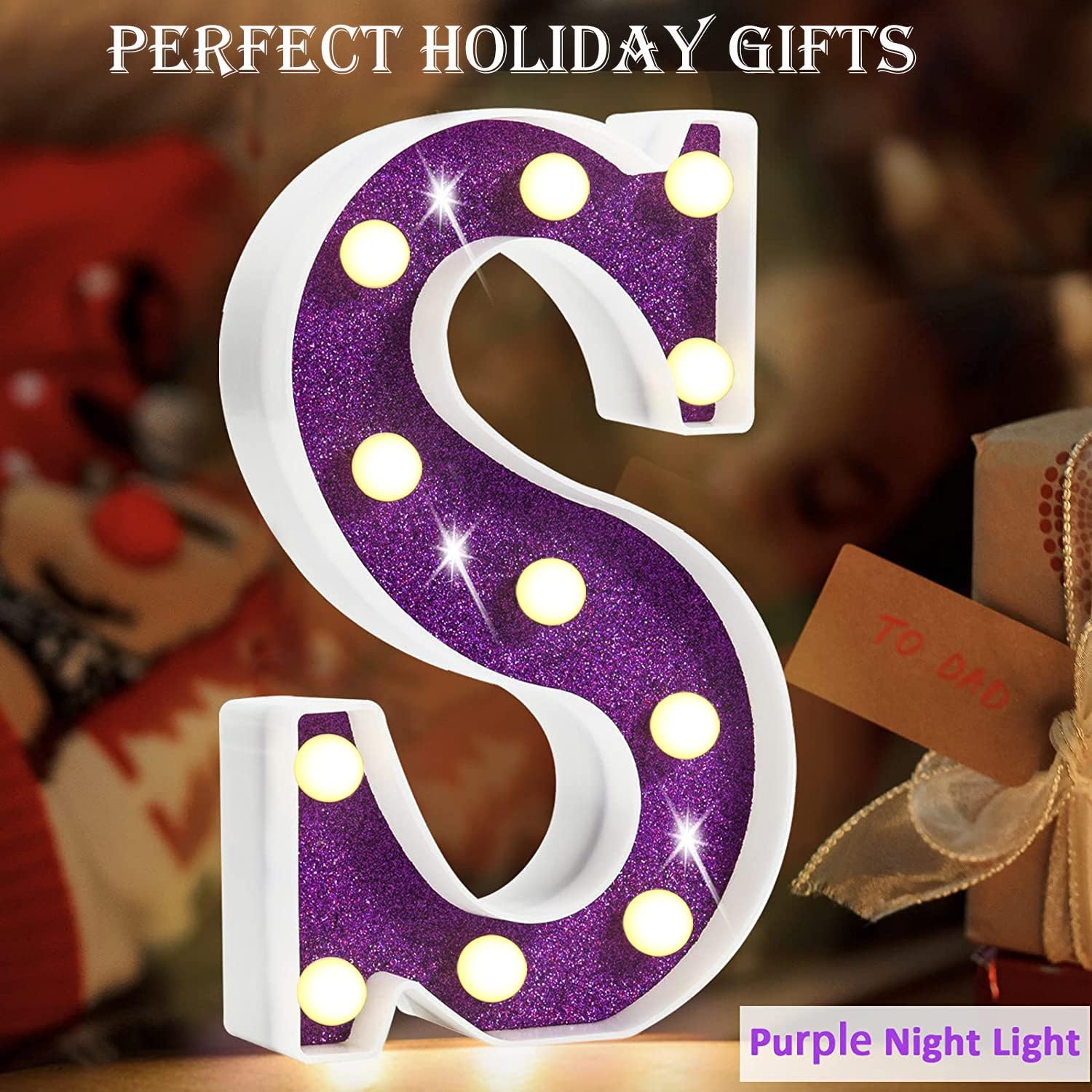 Letras iluminadas con luces LED de marquesina, letras del alfabeto con ...