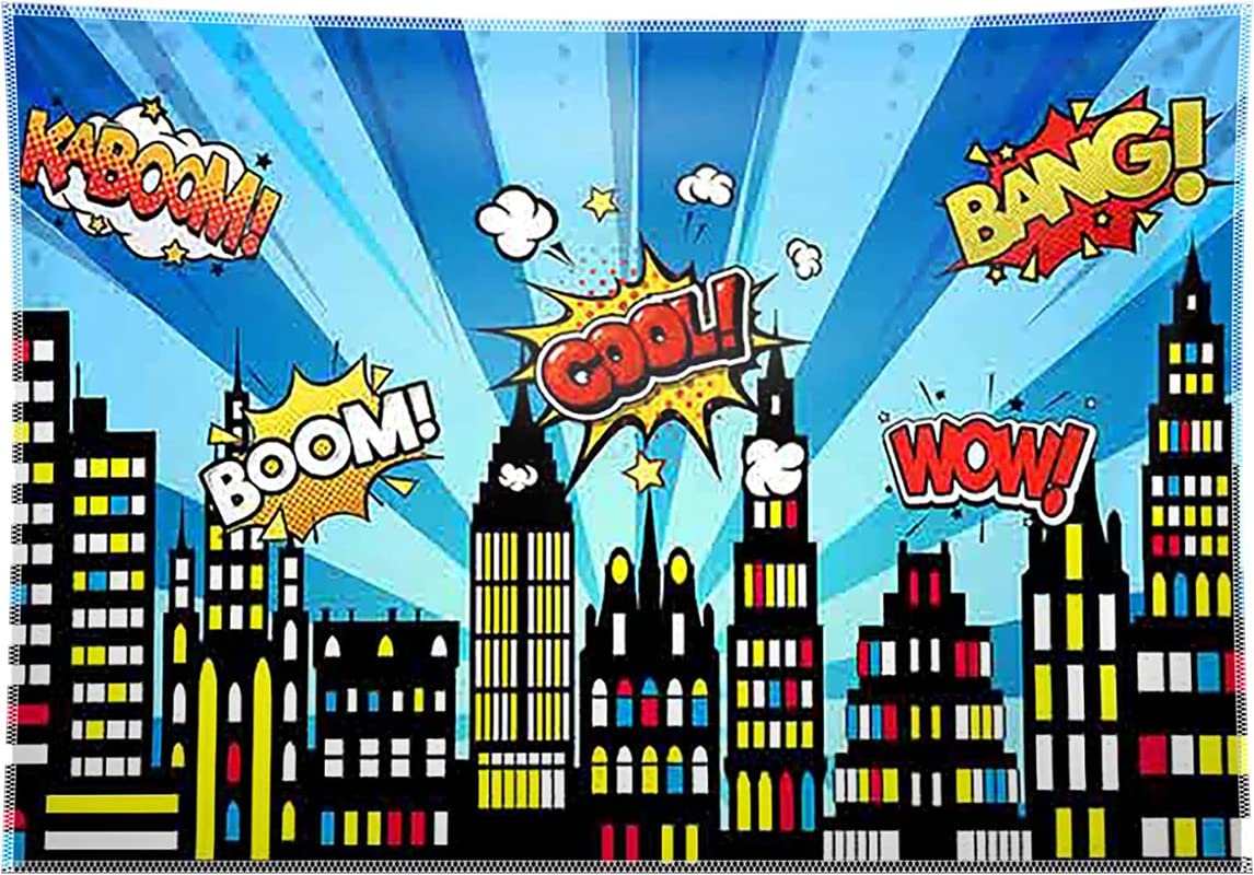 Superhero Backdrop