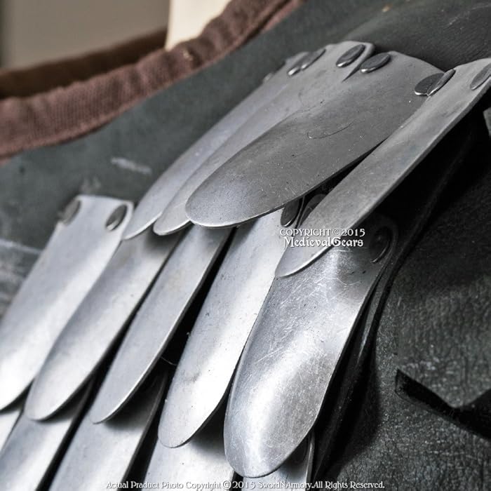 Buy Medieval Gears Brand Medieval 20 Gauge Steel Loose Rounded Scale ...