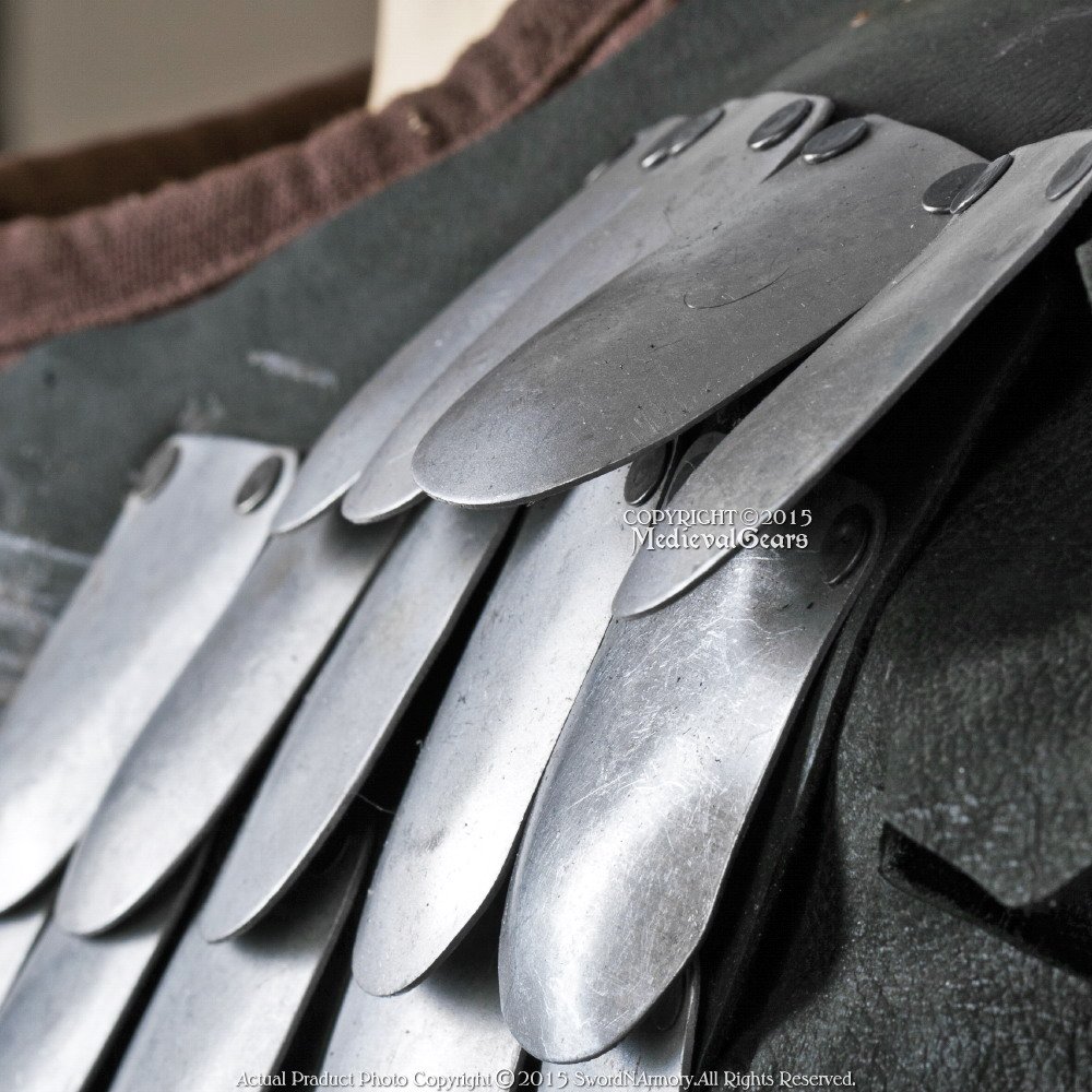 Buy Medieval Gears Brand Medieval 20 Gauge Steel Loose Rounded Scale ...