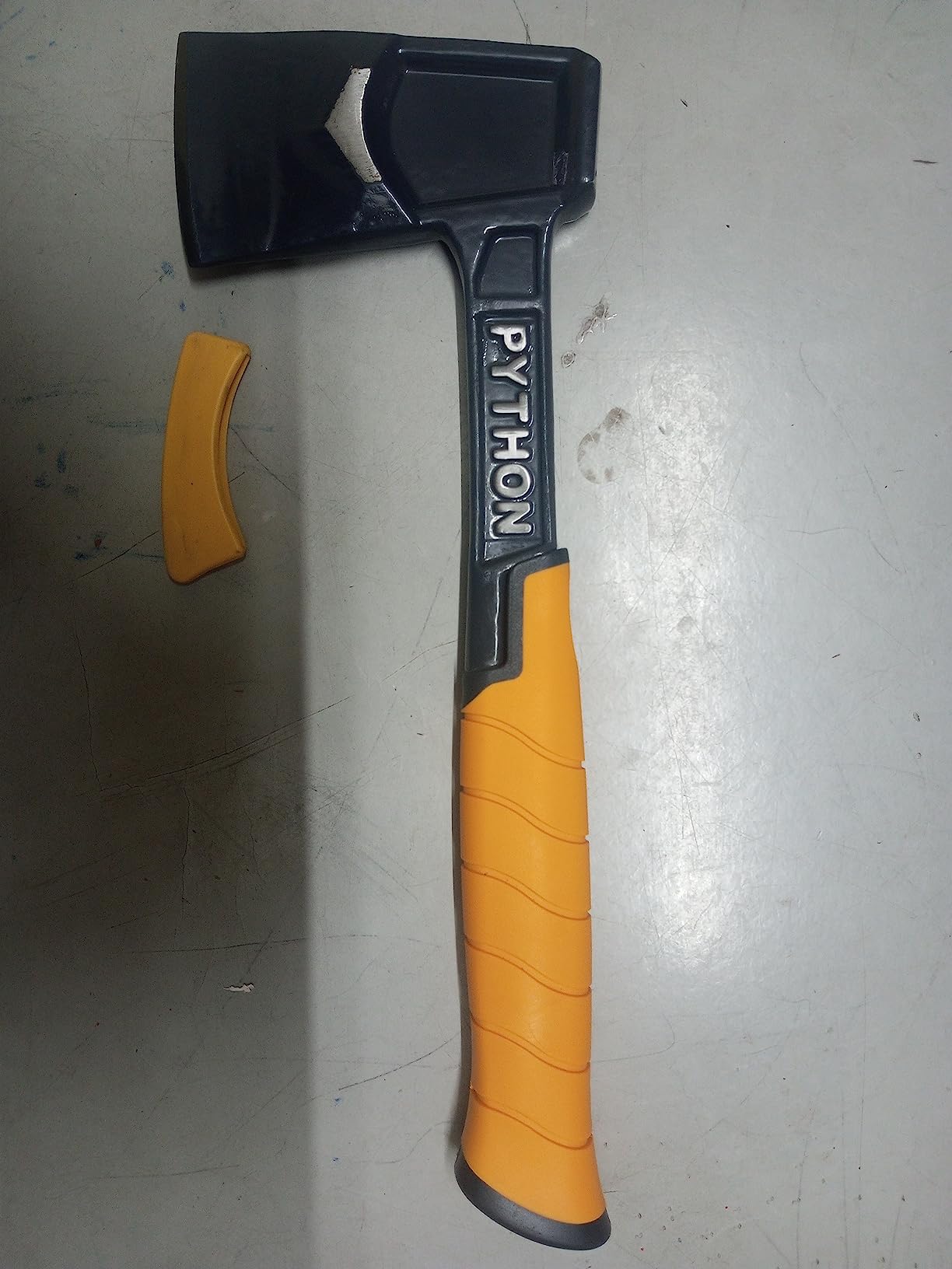 Python Pro One Pc. Forged Camp Axe Anti-Vibe Steel Handle 11” (365MM ...