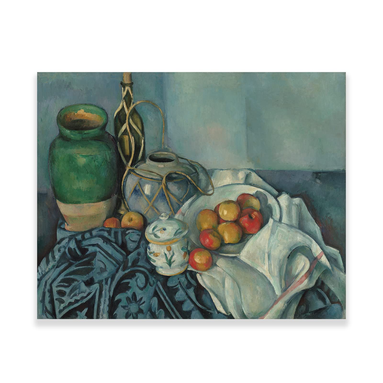 Amazon.com: Paul Cezanne Canvas Wall Art - Still Life Apple Prints ...