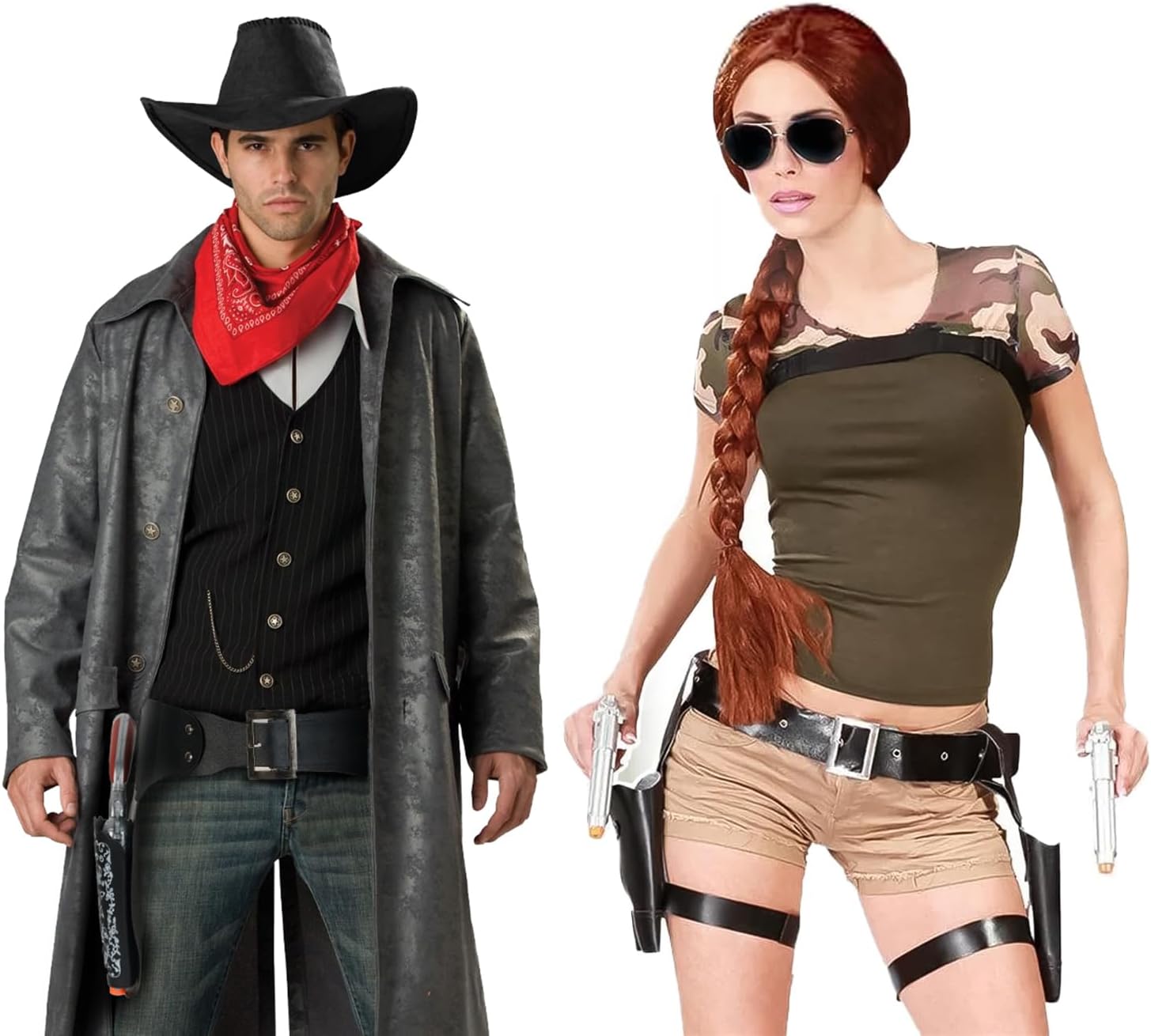 Amazon.com: Cowboy Toy Set and Thigh Holster for Women, Vintage Cosplay ...