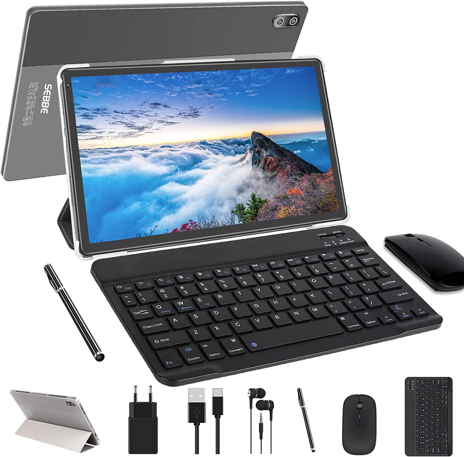 SEBBE Tablette 10.36 Pouces Tablette Android 11 Octa-Core 2.0 GHz, 1332 ...