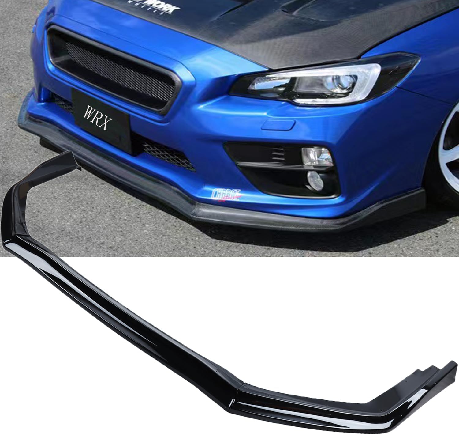 Amazon.com: cciyu Front Lip Body Kit Fits for 2015-2020 for Subaru WRX ...