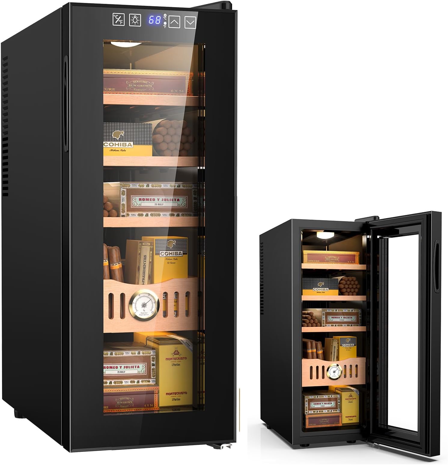Amazon.com: 35L Electric Cigar Humidors Temperature Control System with ...
