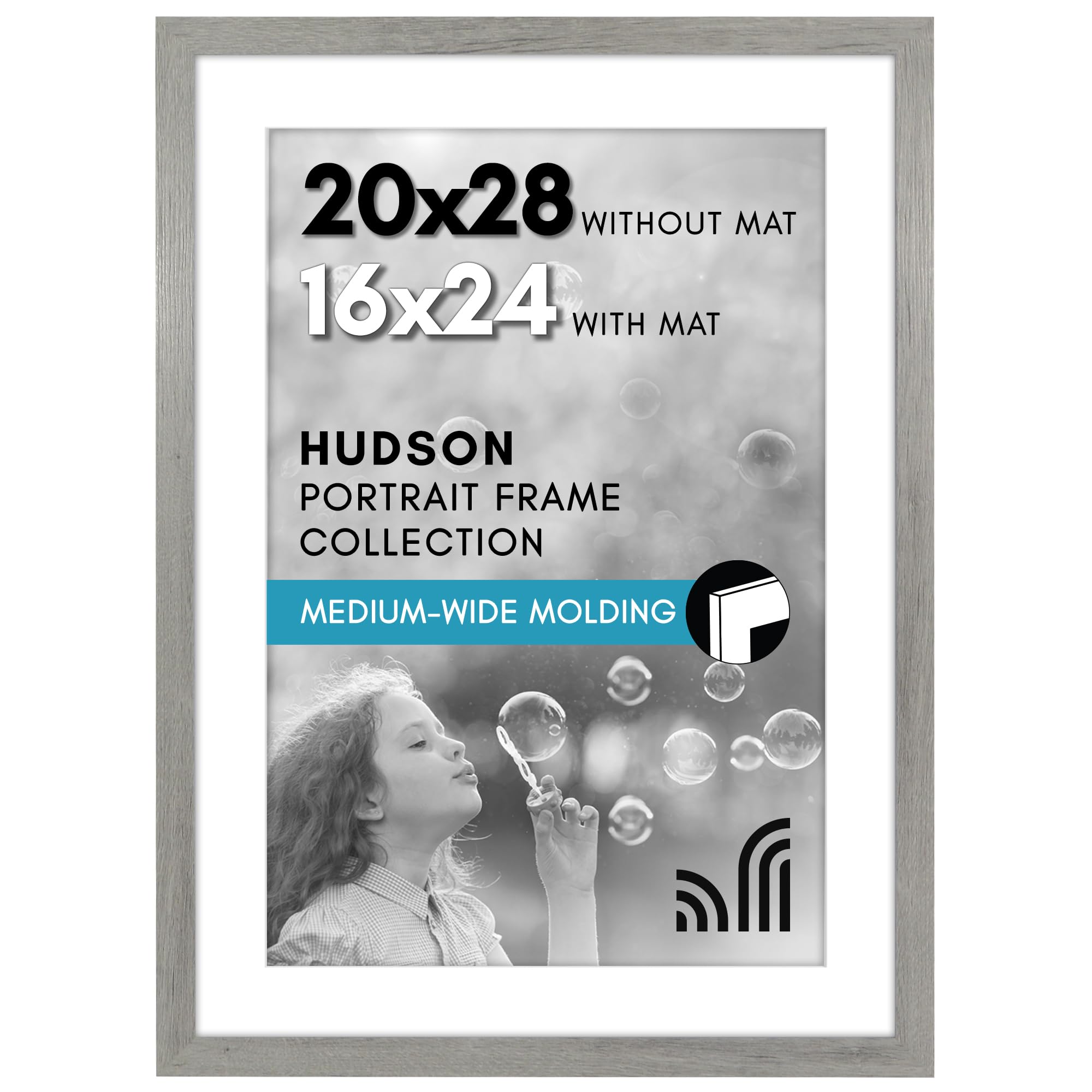 Amazon.com - Americanflat 20x28 Picture Frame with Polished Plexiglass ...