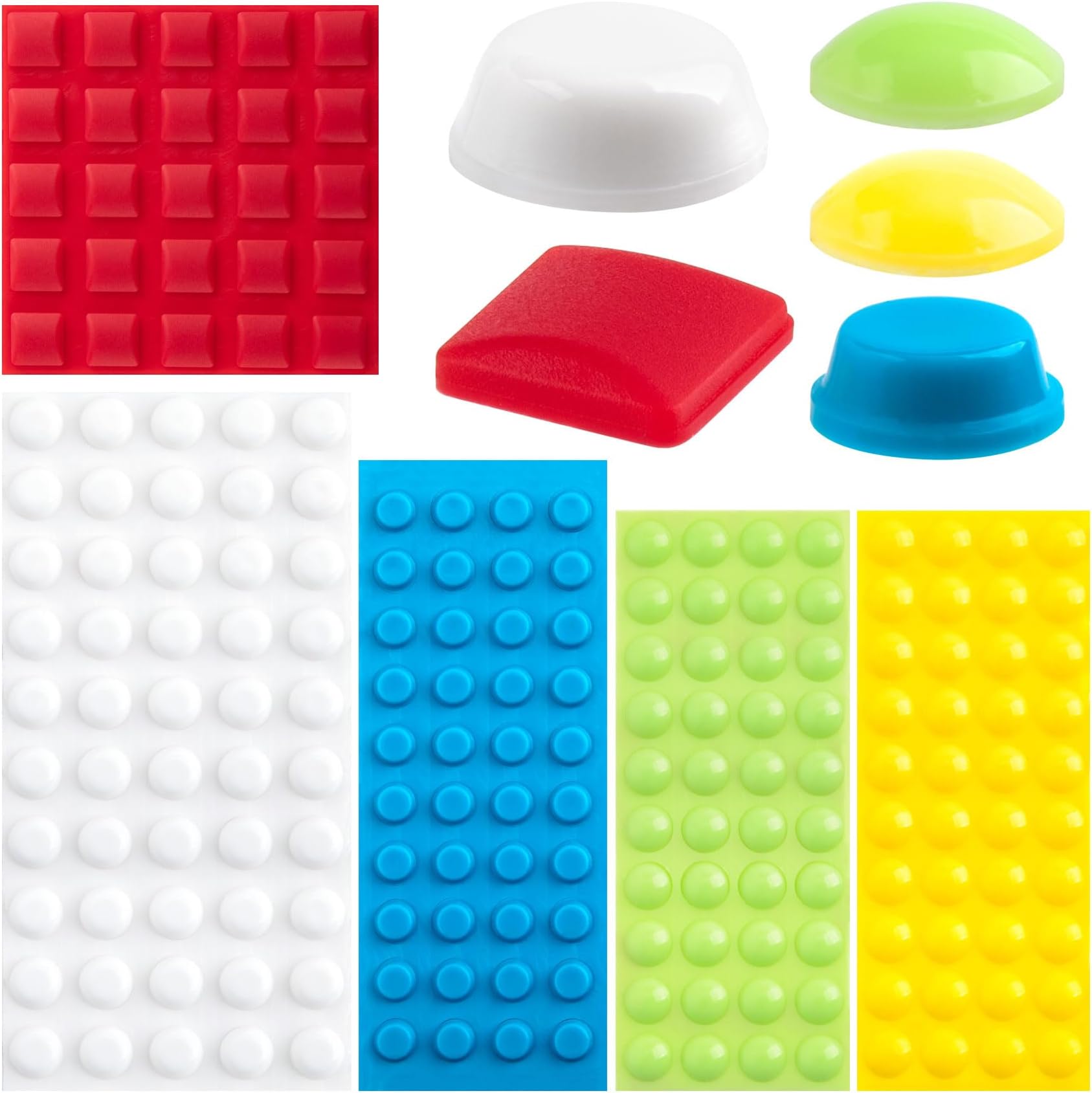 Amazon.com: STSTR 195PCS Bump Dots for Visually Impaired, Multiple ...