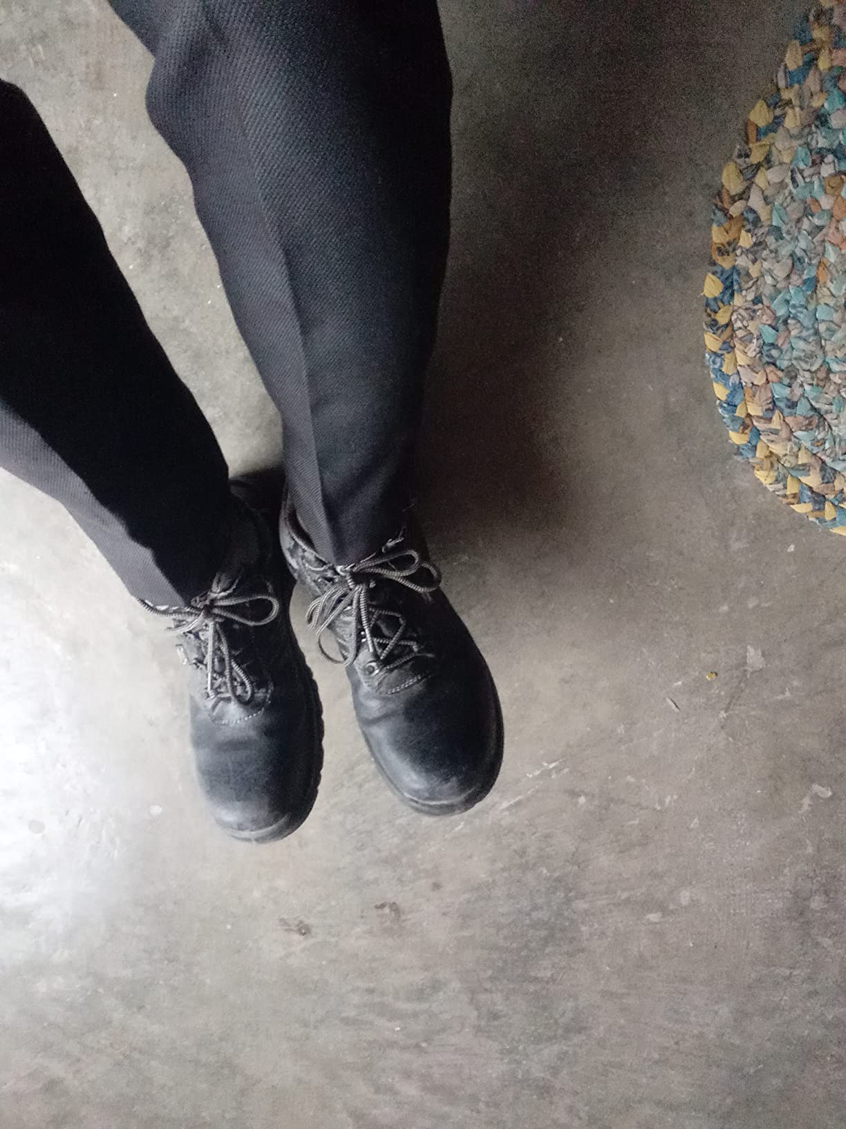 Allen Cooper AC-1266 Shock Resistant FRP Toe Cap High Ankle Safety Shoe ...