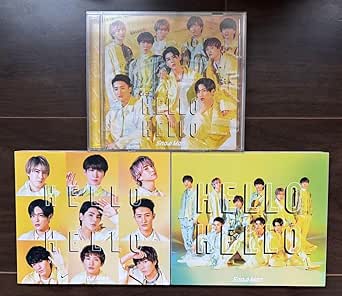 Amazon.co.jp: SnowMan HELLO HELLO 初回盤 通常盤 3形態セット 特典 : おもちゃ