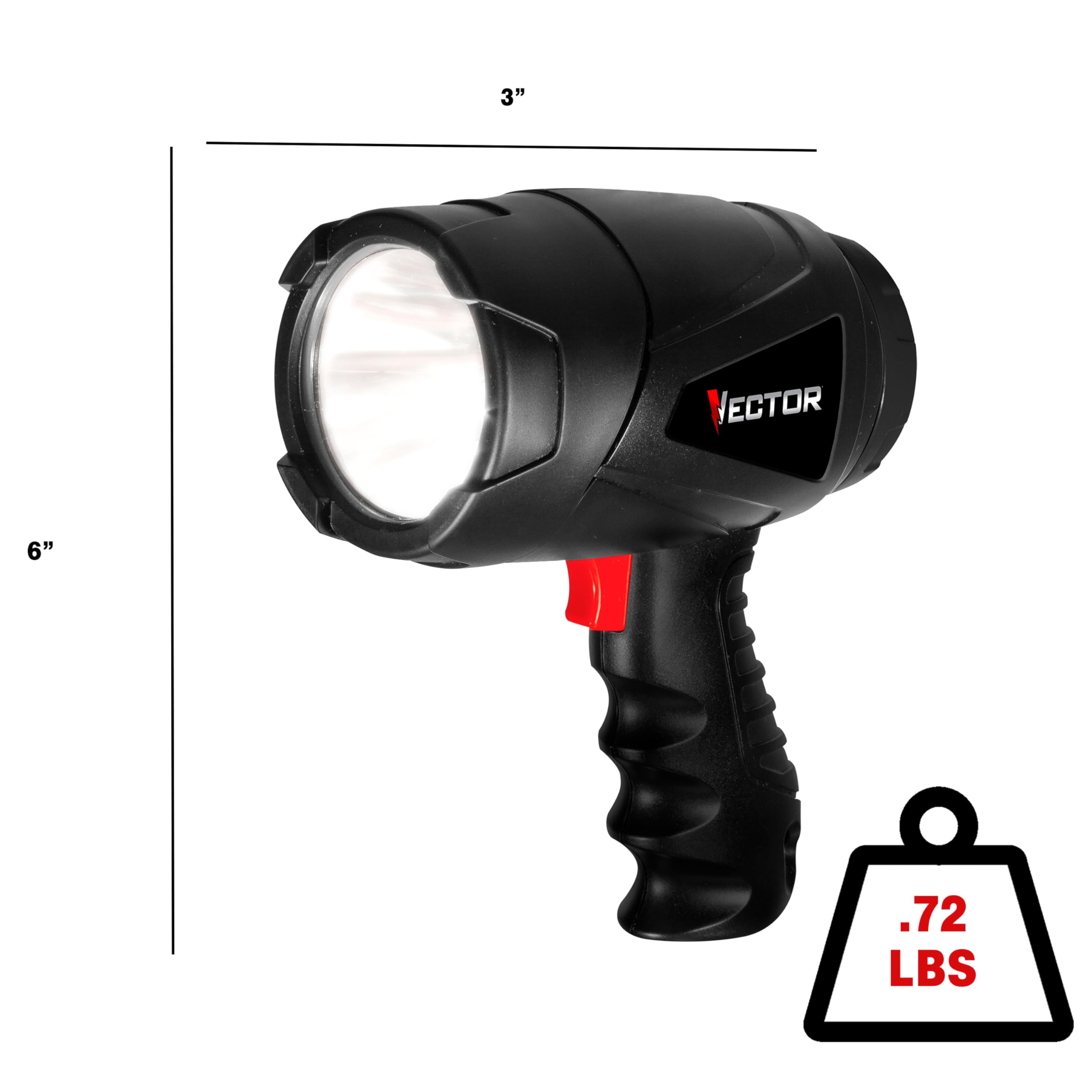 Vector Spotlights Batteries