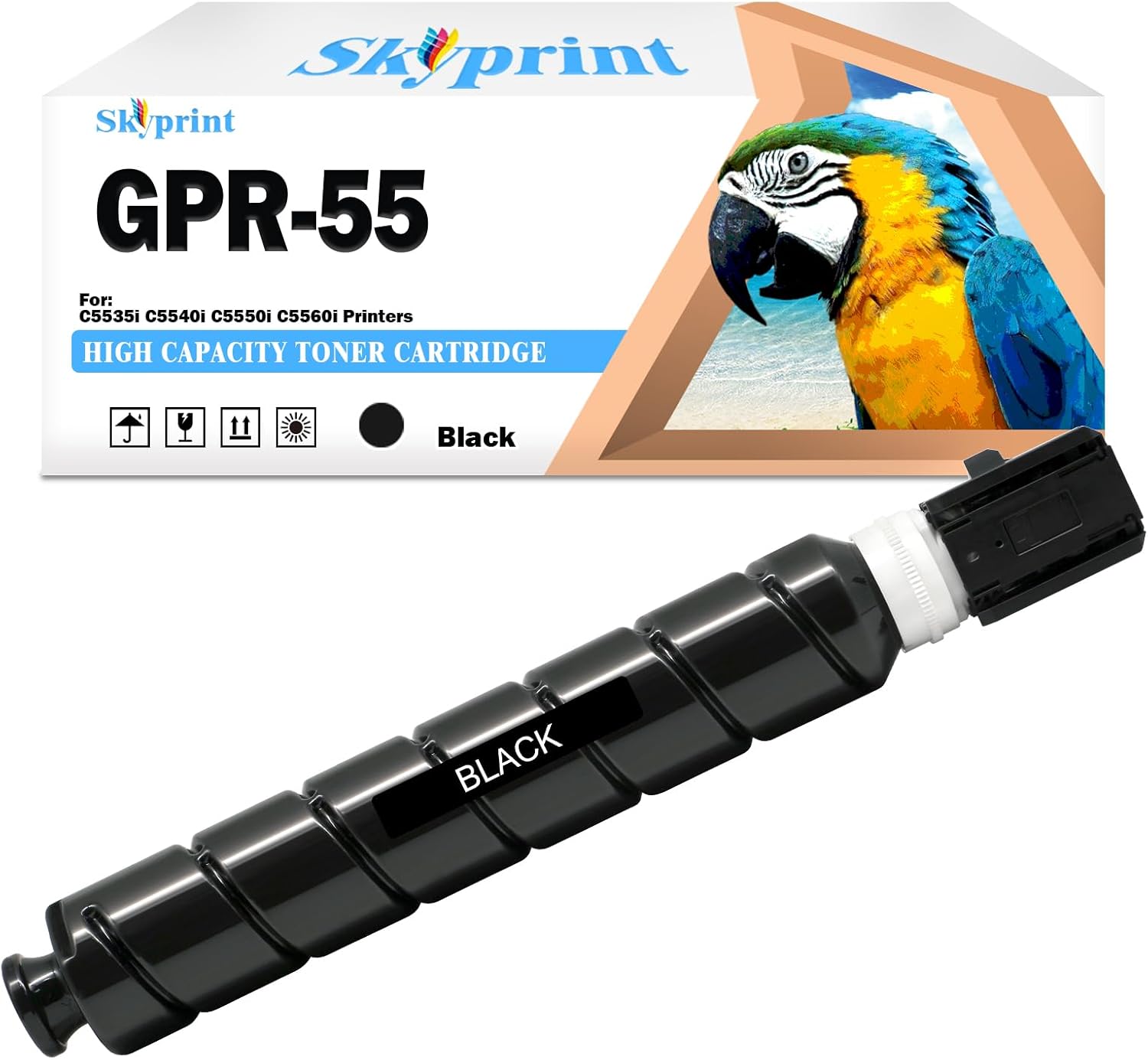 Amazon.com: GPR55 GPR-55 Toner Cartridge Black Replacement for Canon ...
