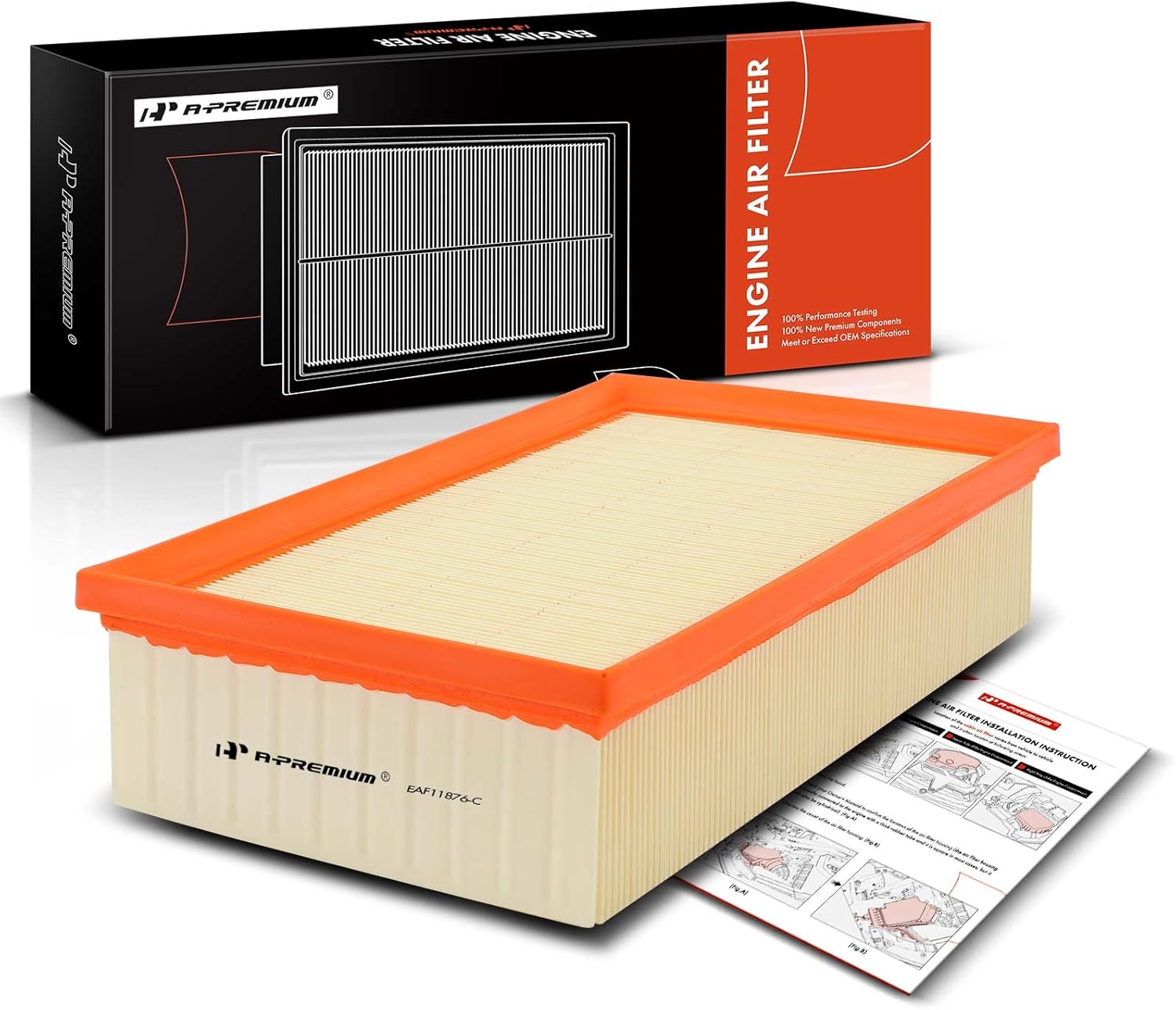 Amazon.com: A-Premium Engine Air Filter Compatible with Audi A3, A3 ...