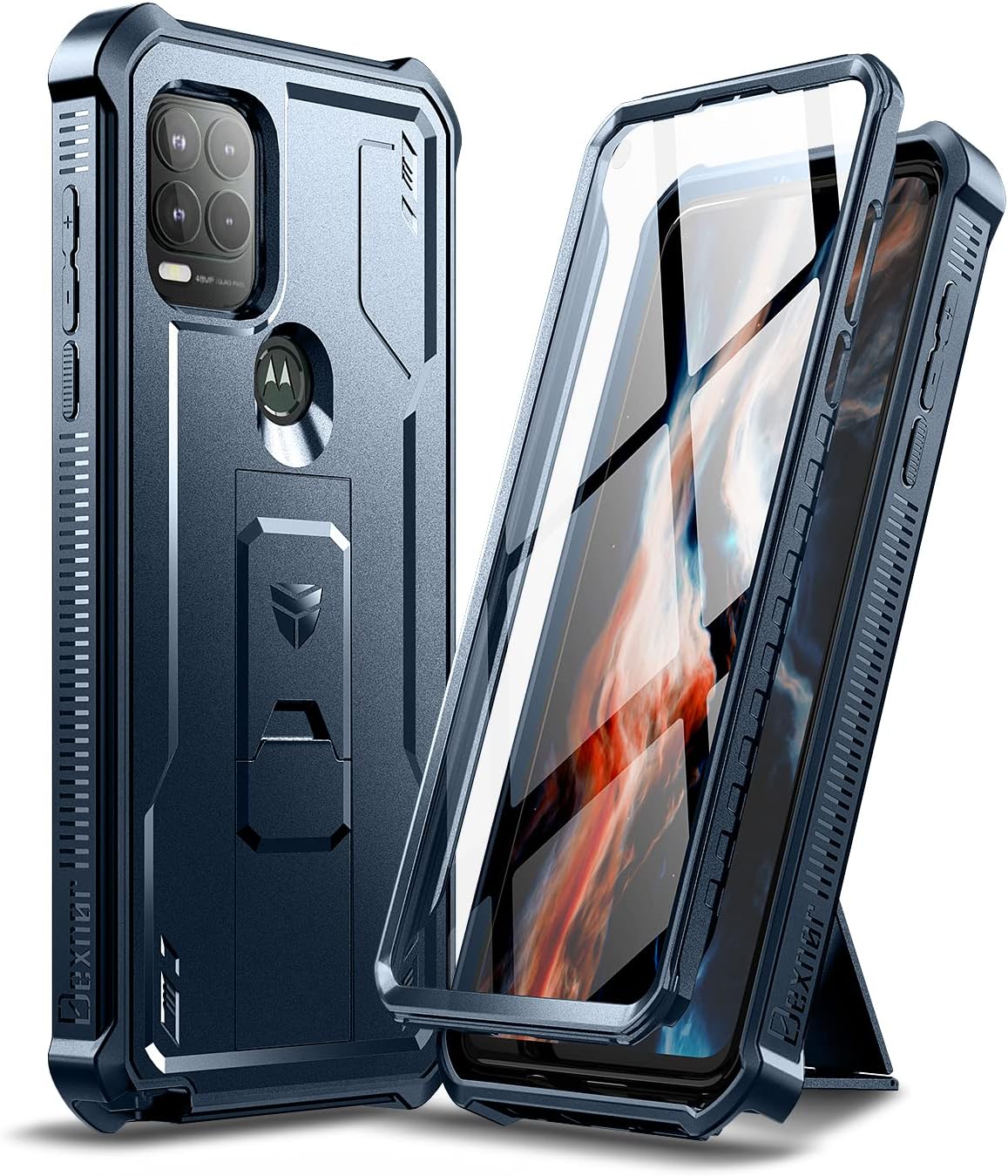 Amazon.com: WRJ Compatible with Moto G Stylus 5G 2023 Case with Screen Protector,[Military Grade ...