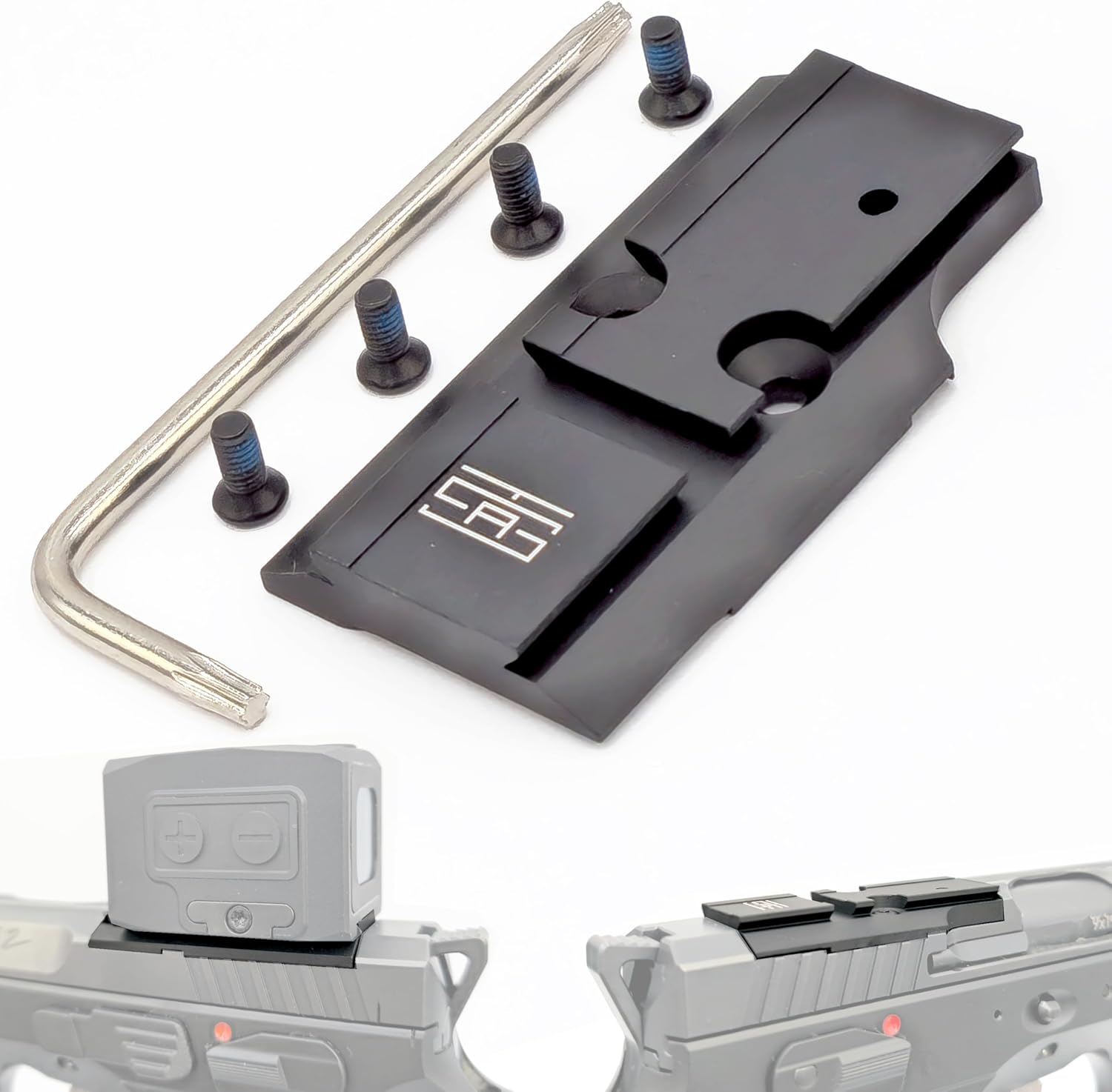 Amazon.com: Adapter Plate for CZ® Shadow 2 OR – Fits ACRO® Footprint ...