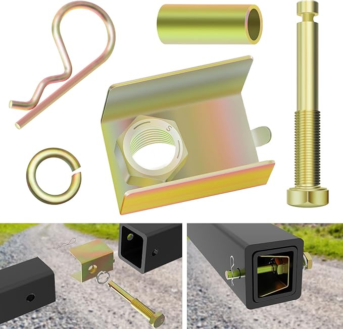 Amazon.com: Upgrade 22323 Anti-Rattle Hitch Pin Shim Device, for 2-Inch ...