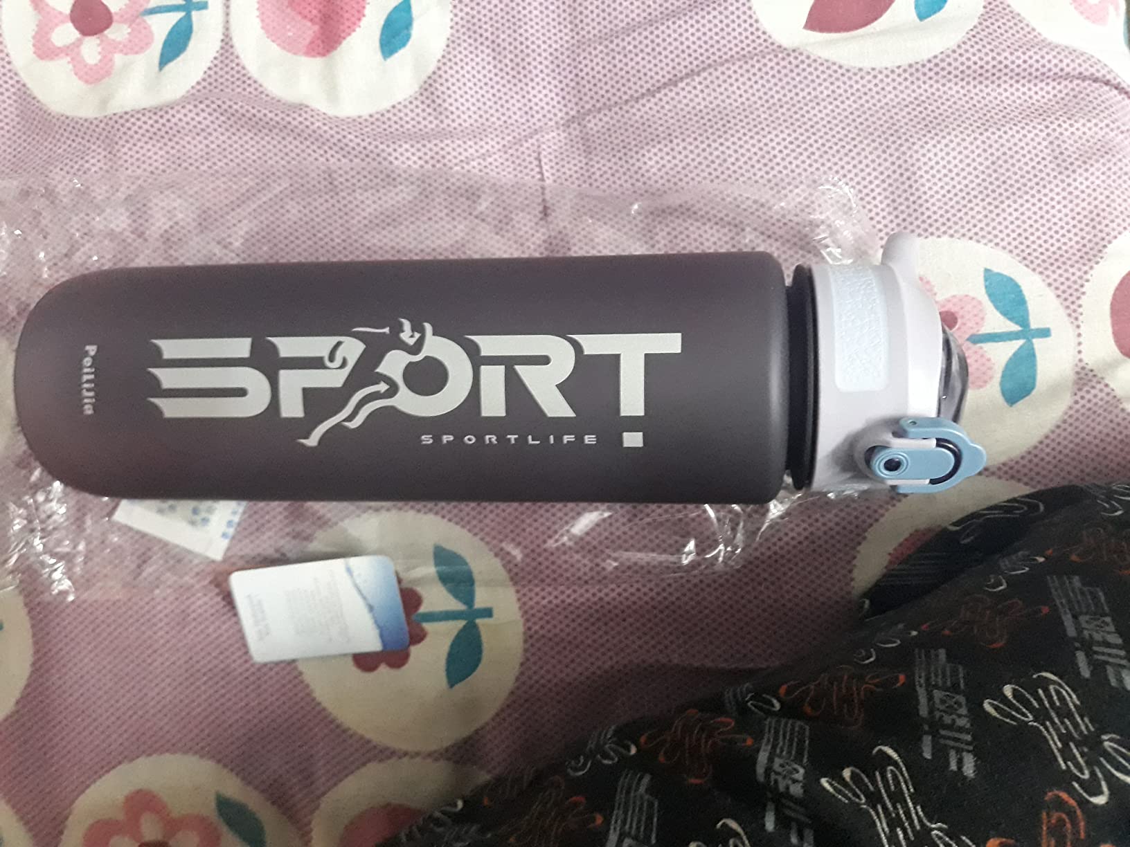 ESnipe Mart Unbreakable Silicone Water Bottle, Leakproof Durable BPA ...