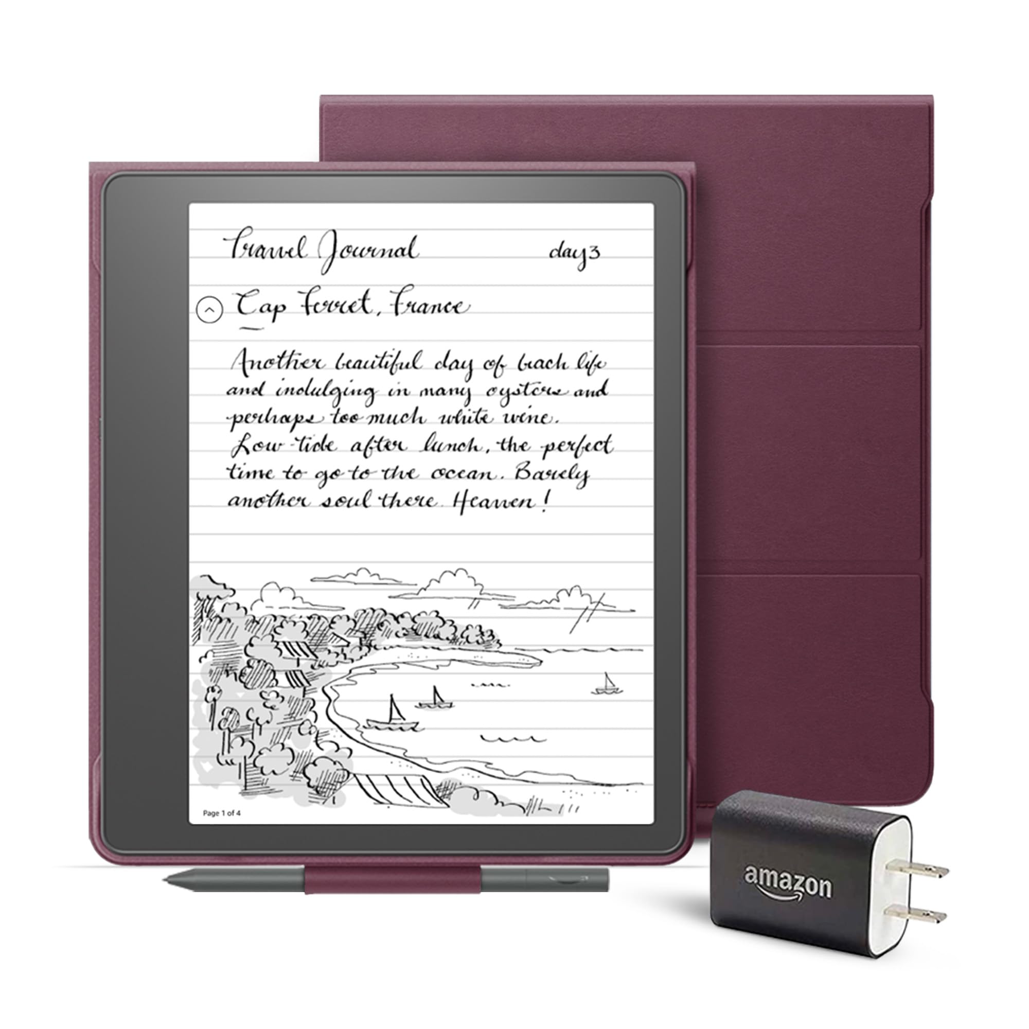 Amazon.com: Kindle Scribe Everything Bundle including Kindle Scribe (16 ...